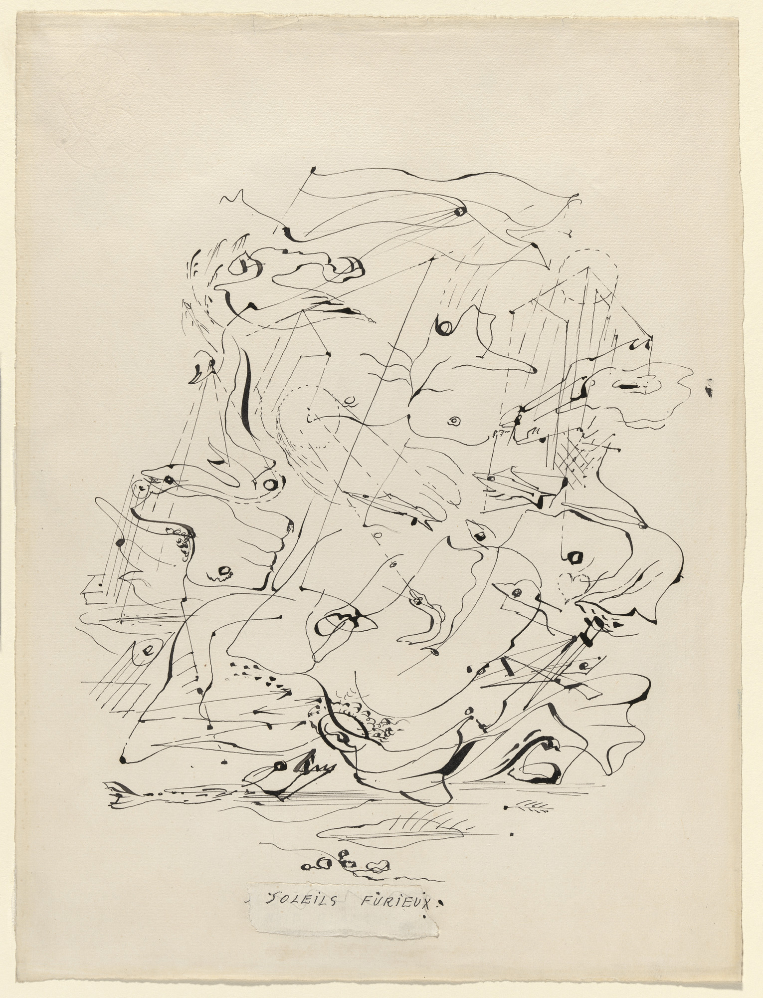 André Masson. Furious Suns. 1925 | MoMA
