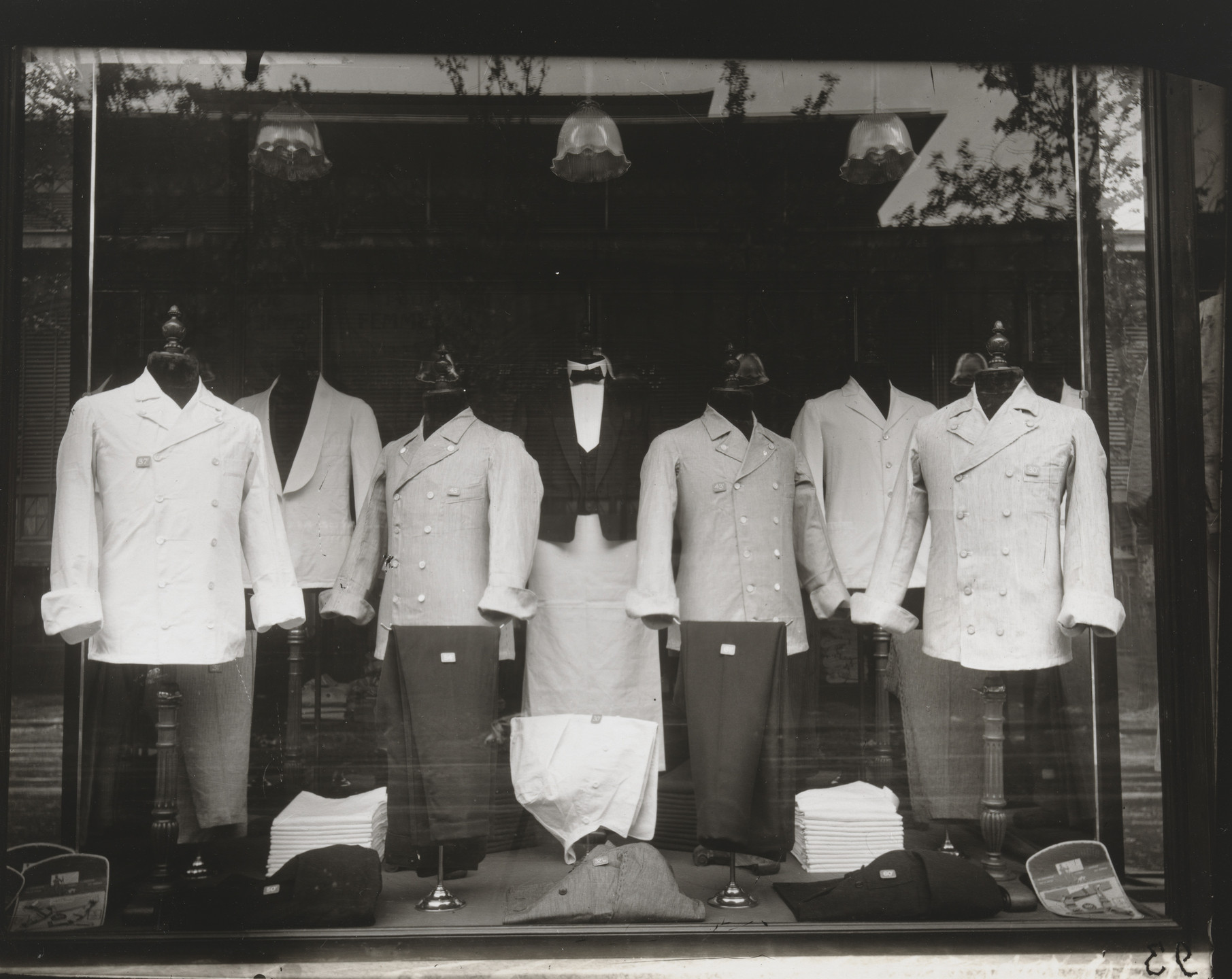 Eugène Atget. Window of Tailor Shop. 1871-1927 | MoMA