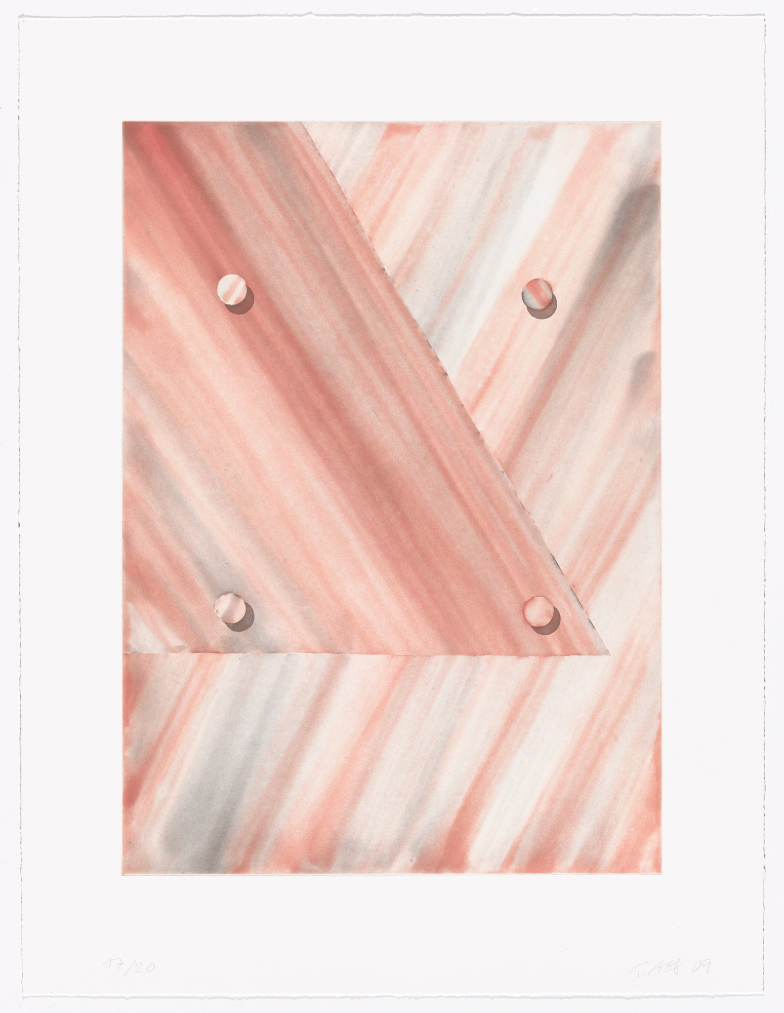 Tomma Abts. Untitled (triangle). 2009 | MoMA