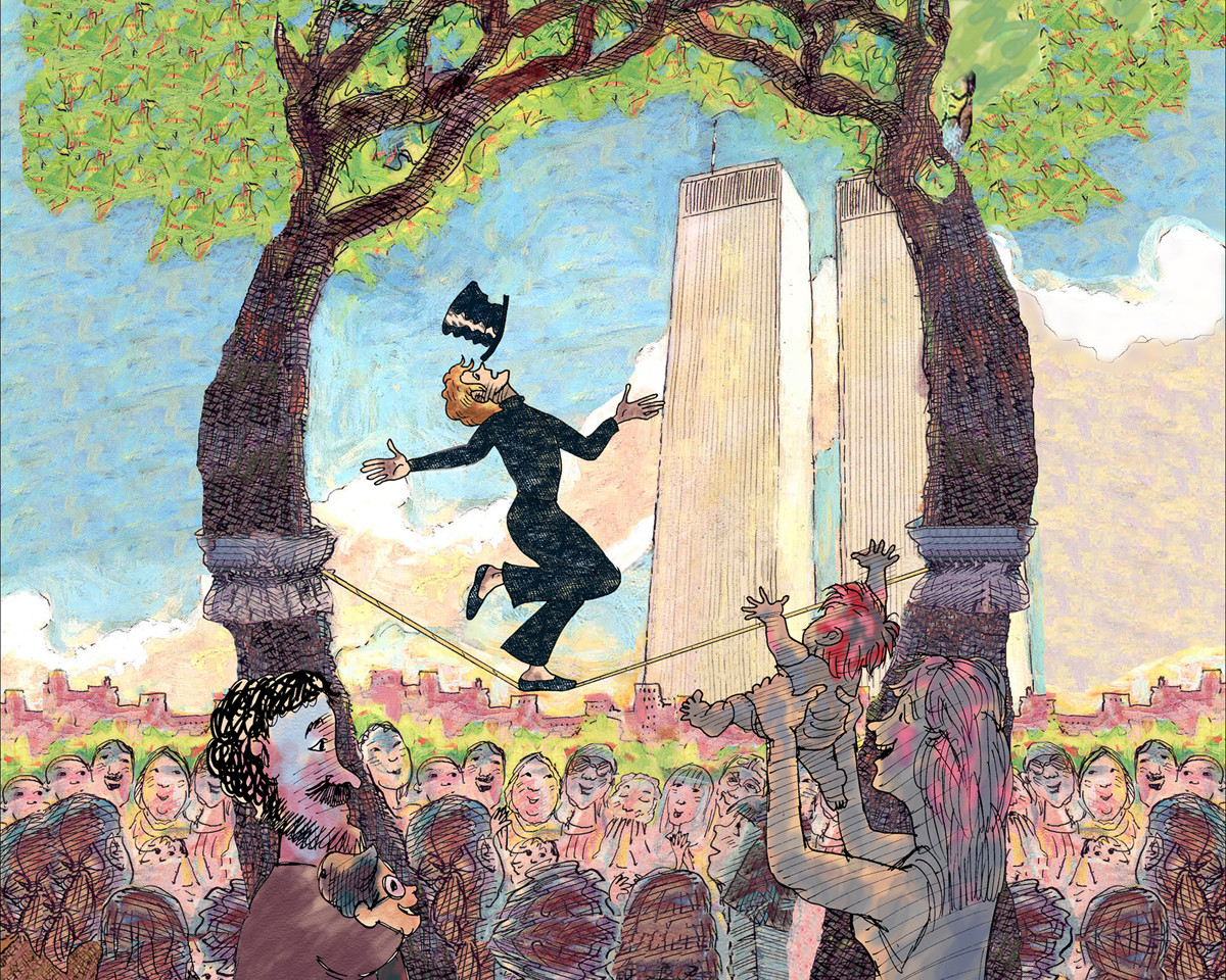 Michael Sporn. The Man Who Walked Between the Towers. 2005 | MoMA