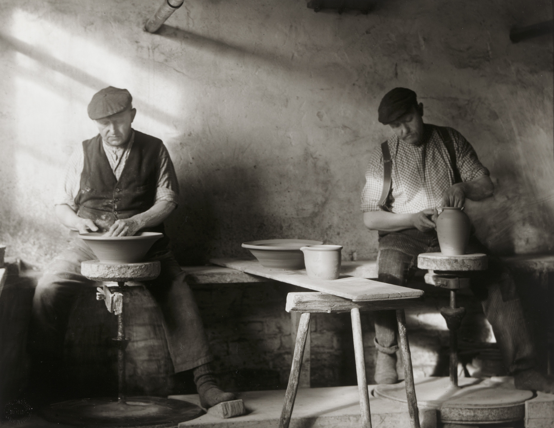 August Sander. Potters at Work. 1934 | MoMA