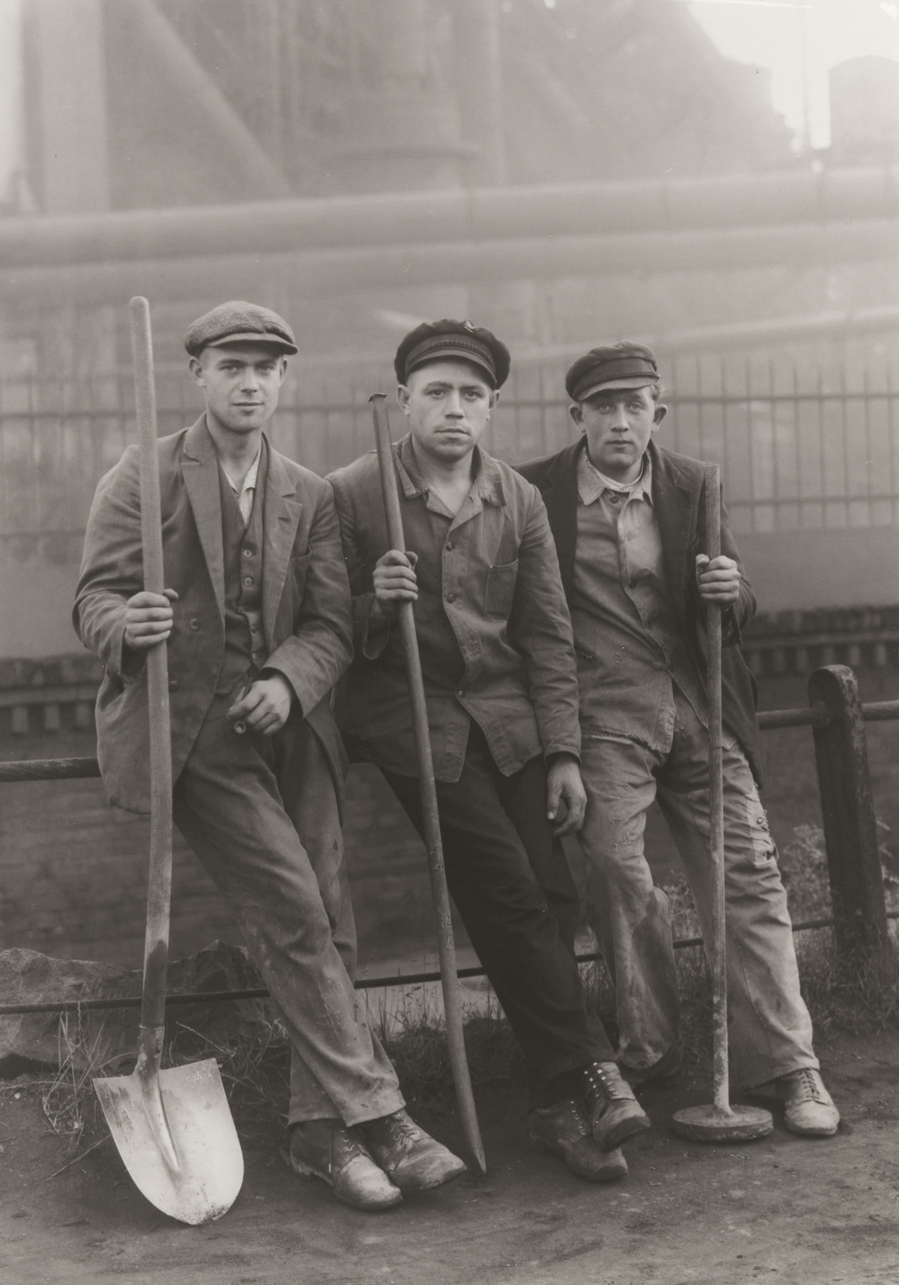 August Sander. Workmen in the Ruhr. c. 1928 | MoMA