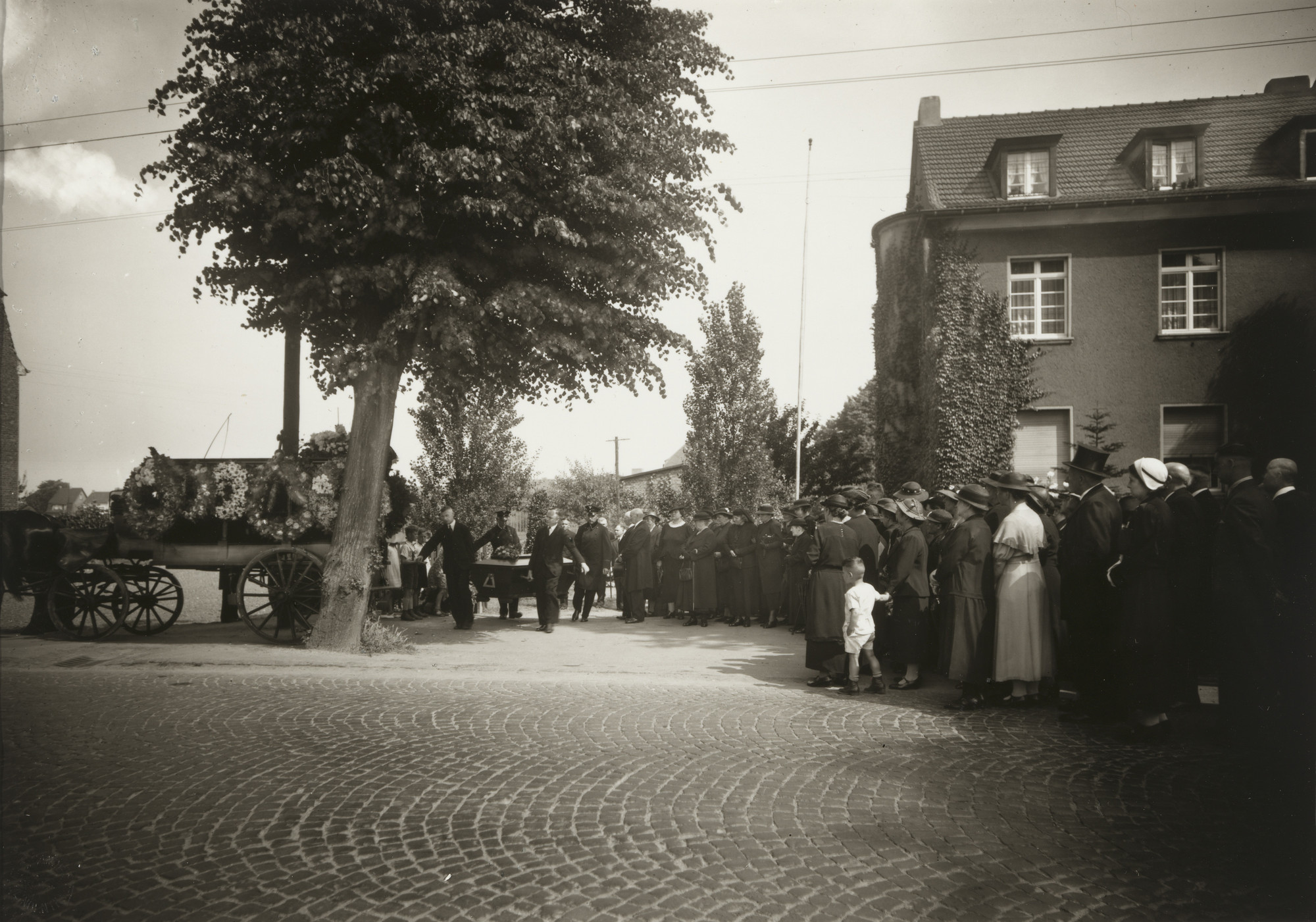 August Sander. Funeral. 1929 | MoMA