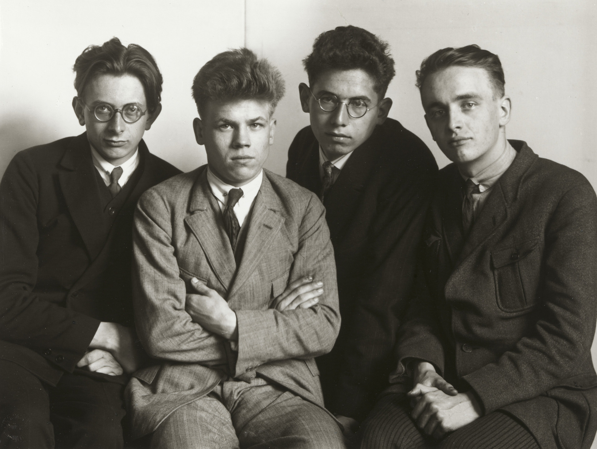 August Sander. Working Students. 1926 | MoMA