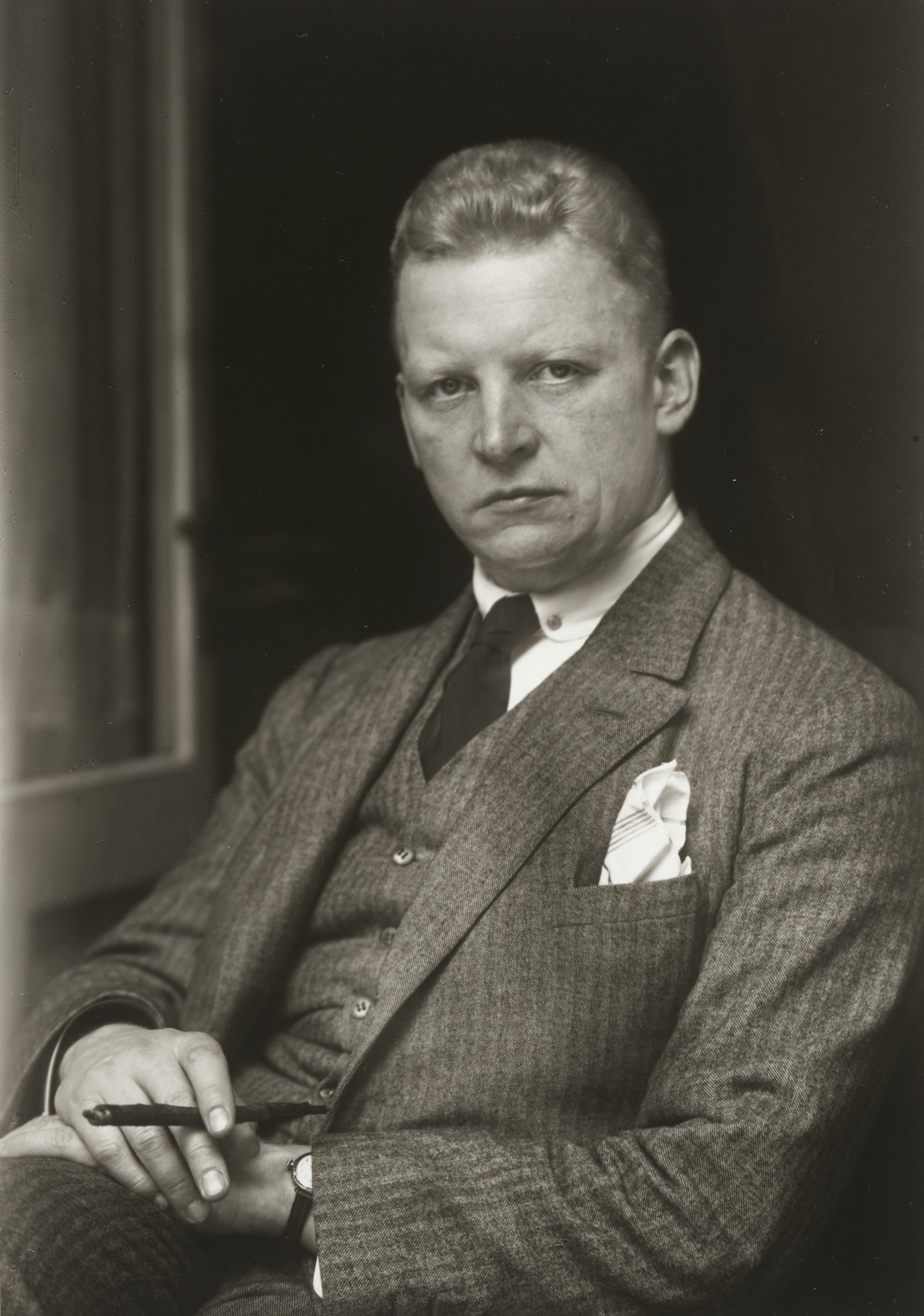 August Sander. Conductor [Hermann Abendroth]. 1921-25 | MoMA