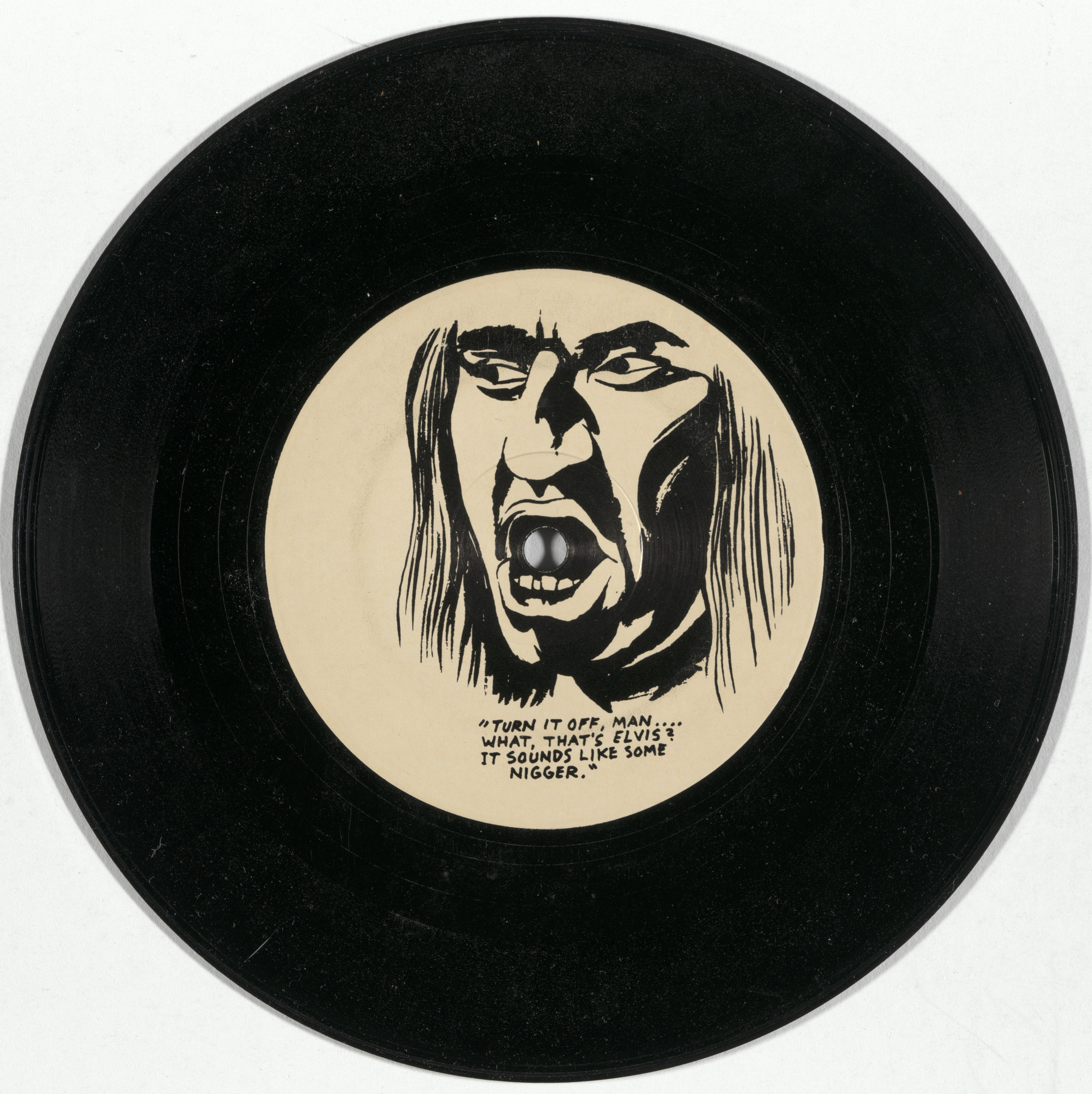 The Nig-Heist, Raymond Pettibon. Walking Down the Street. 1982 | MoMA