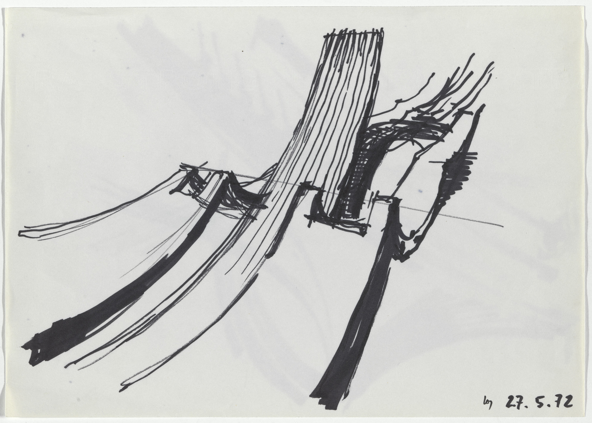 Claude Parent. Untitled (les rampes). 1972 | MoMA