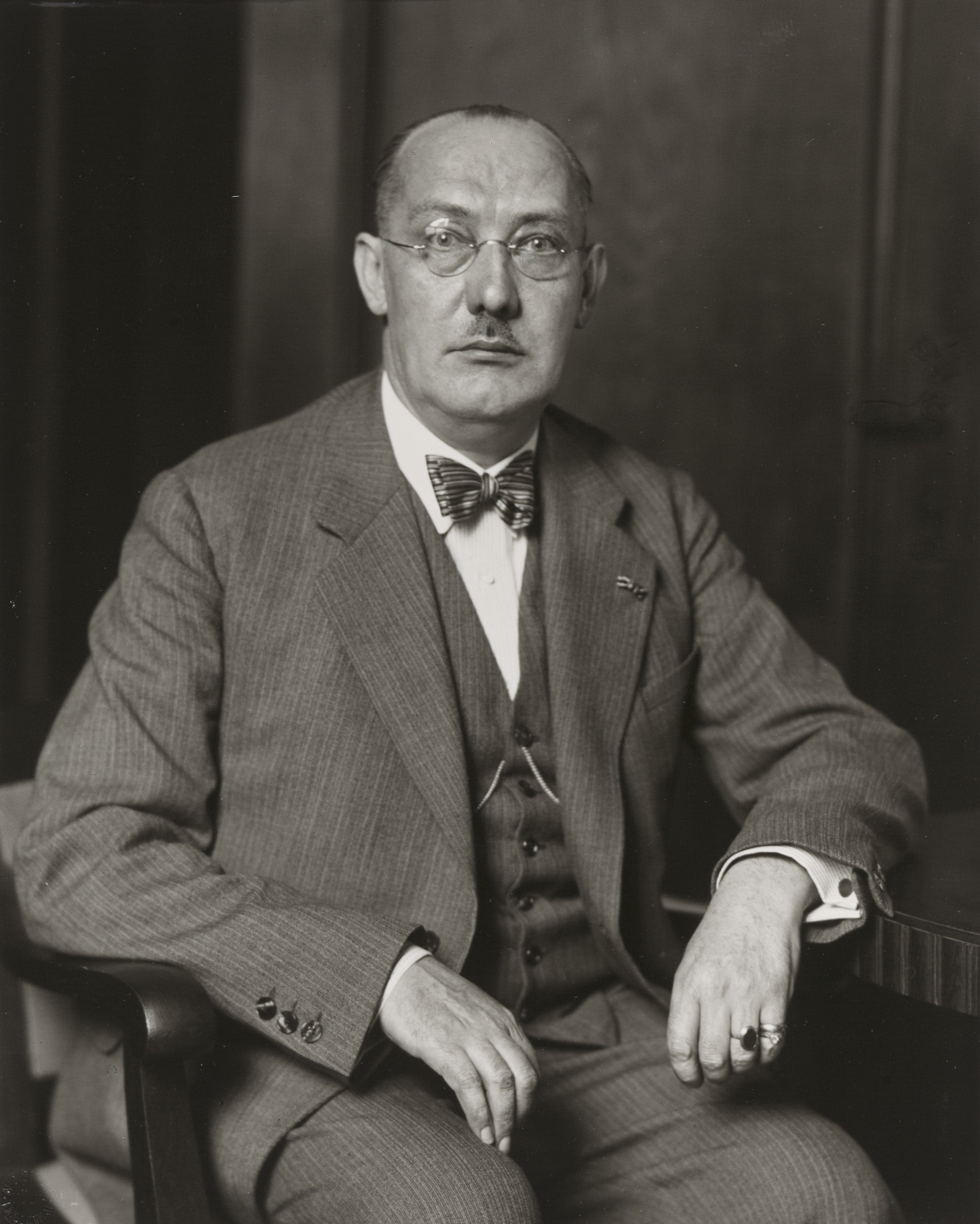 August Sander. Bank Official. 1932 | MoMA