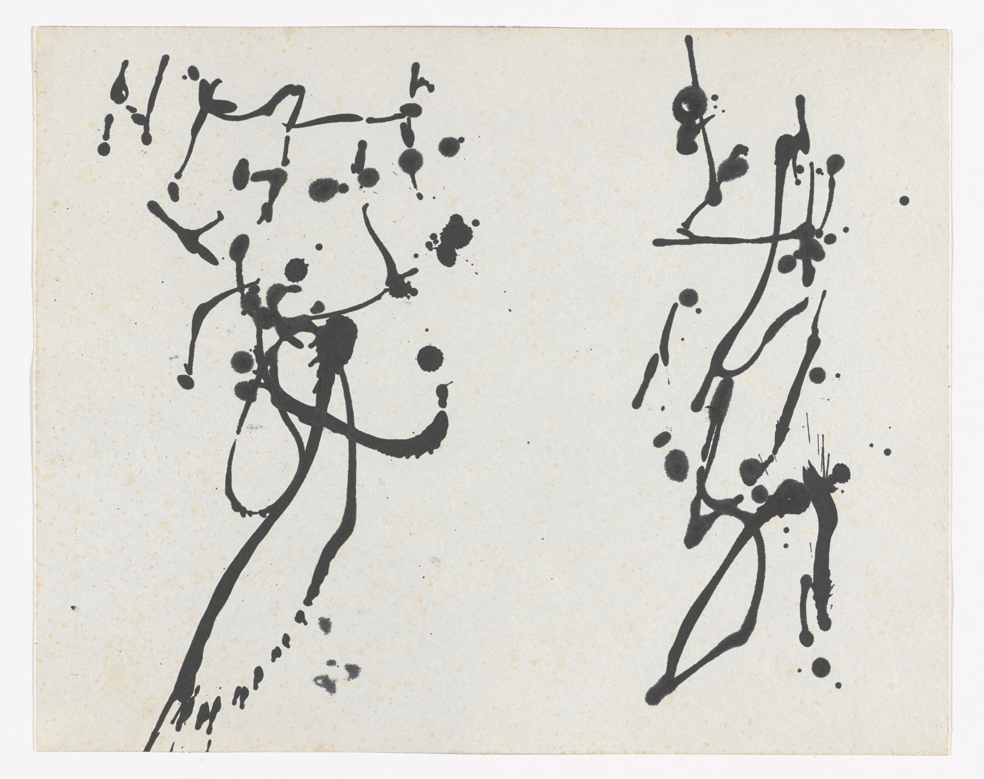 Jackson Pollock. Untitled. c. 1950 | MoMA