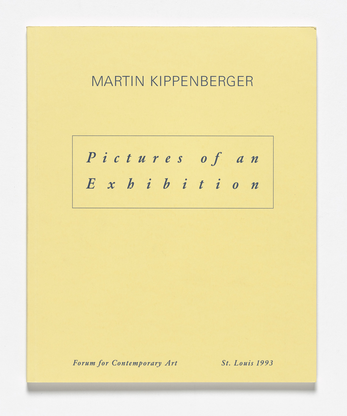 Martin Kippenberger. Pictures of an Exhibition,. 1993 | MoMA