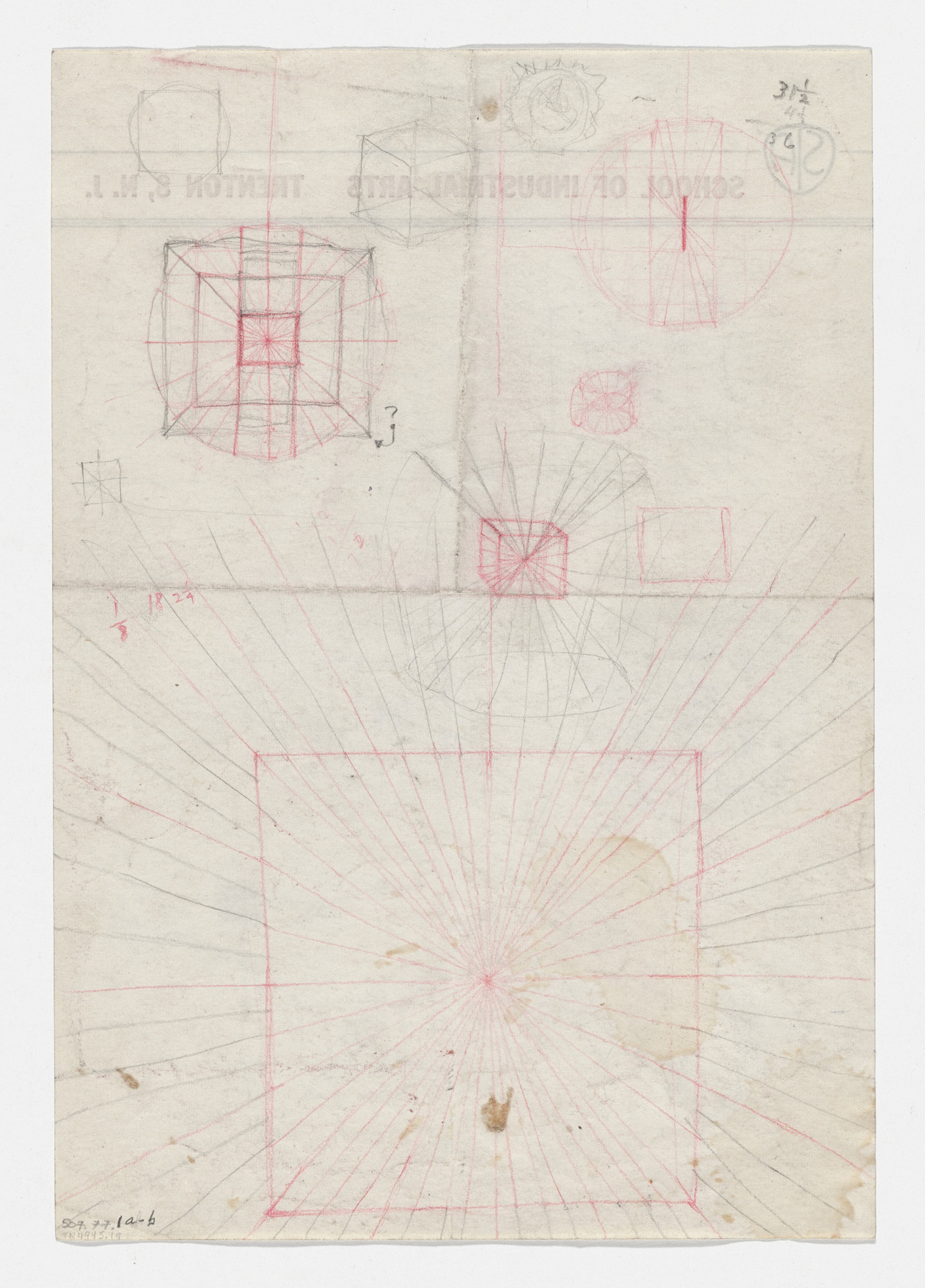 Richard Lippold. Study for Variation No. 7: Full Moon. 1949-50 | MoMA