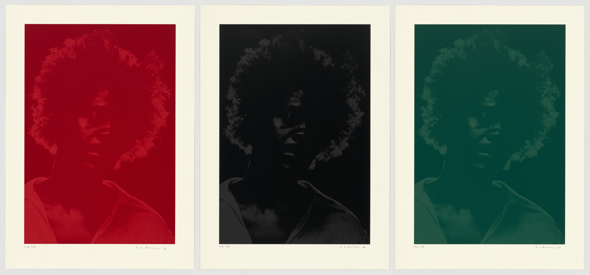Lyle Ashton Harris. Untitled (Triptych). 2014 | MoMA