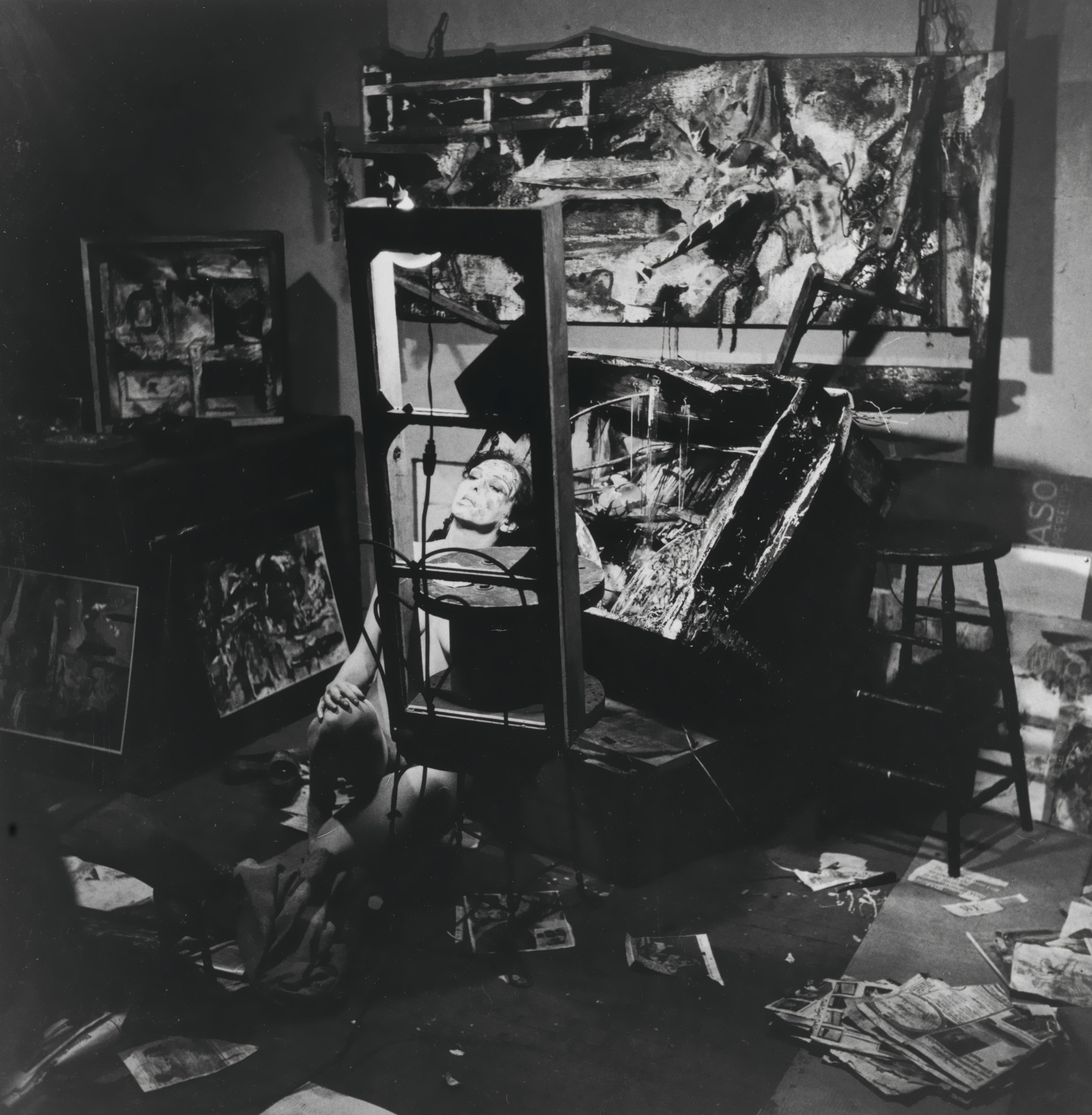 Carolee Schneemann. Eye Body #3 from Eye Body: 36 Transformative ...