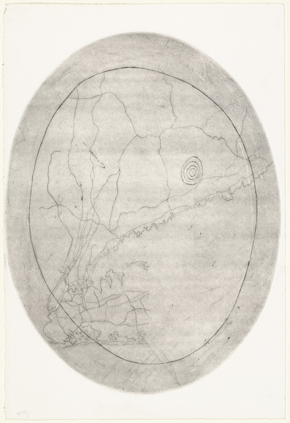 Louise Bourgeois. Map of Connecticut and Long Island. 2001 | MoMA