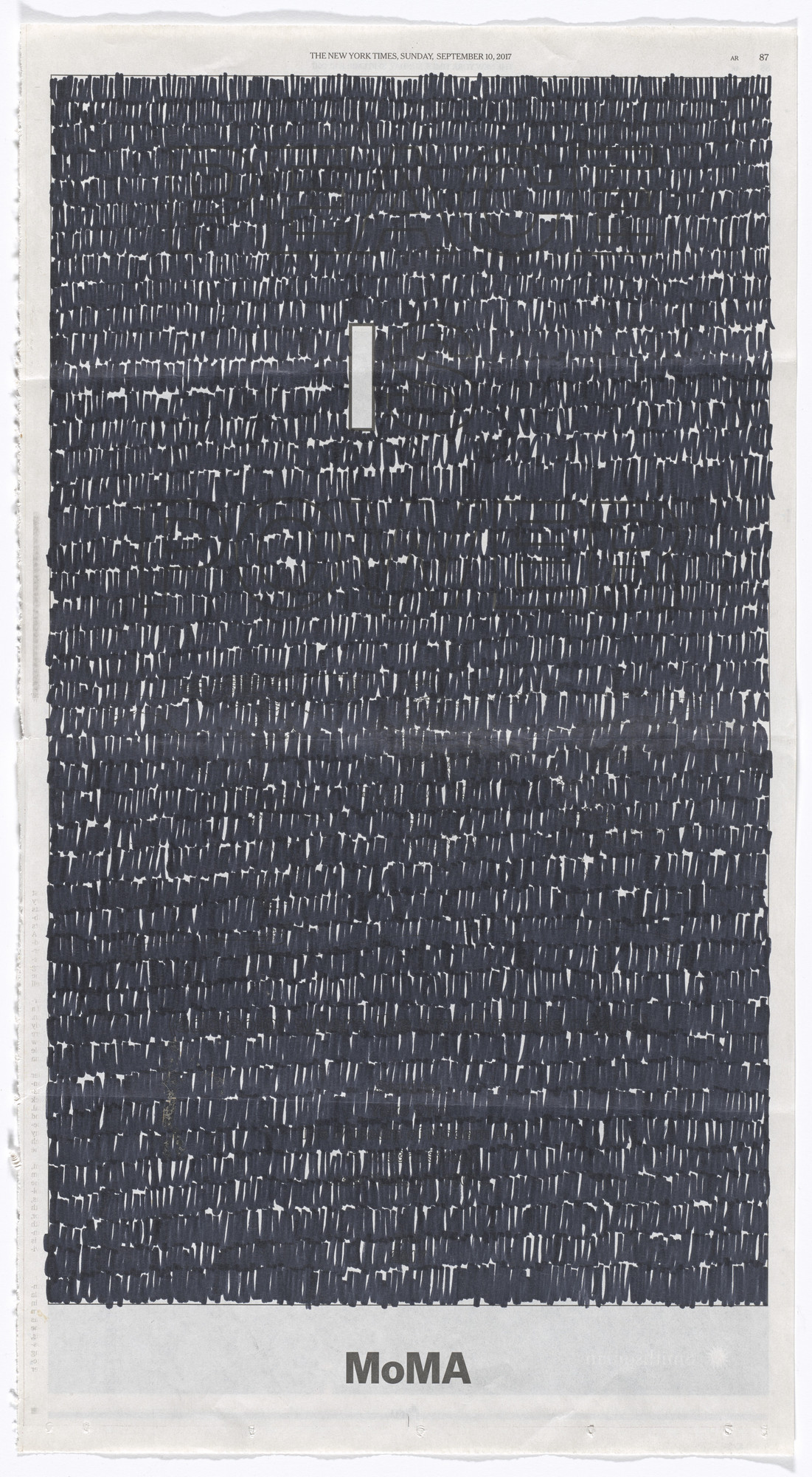 Yoko Ono. Power of Peace. 2017 | MoMA