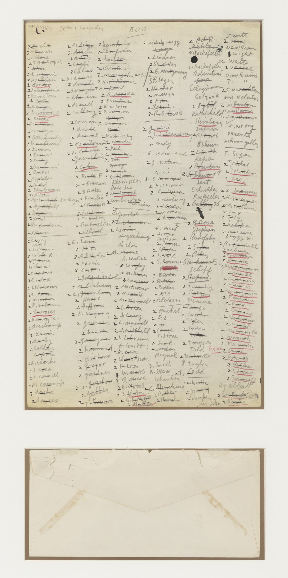 Ray Johnson | MoMA