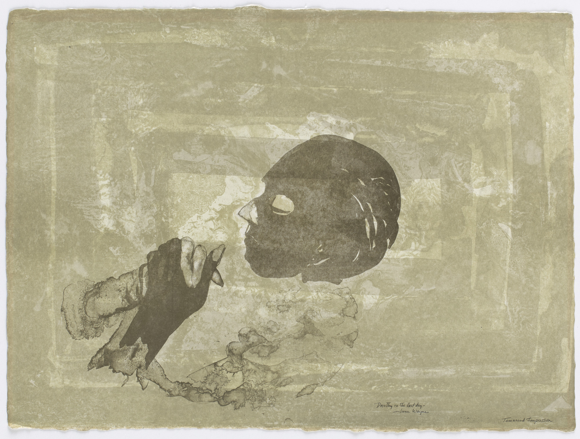 June Wayne. Dorothy on the Last Day. 1960 | MoMA