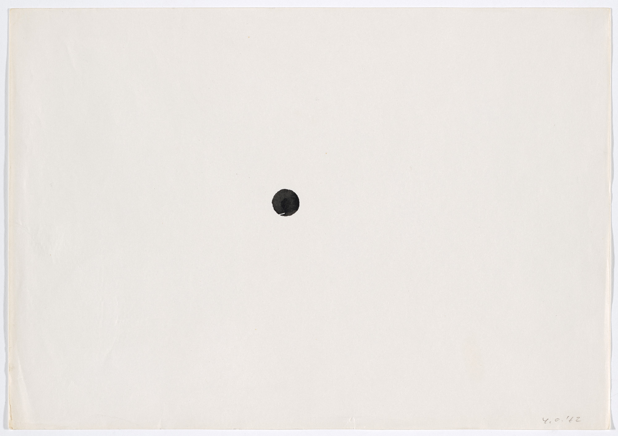 Yoko Ono. Painting to See the Sky. 1962 | MoMA