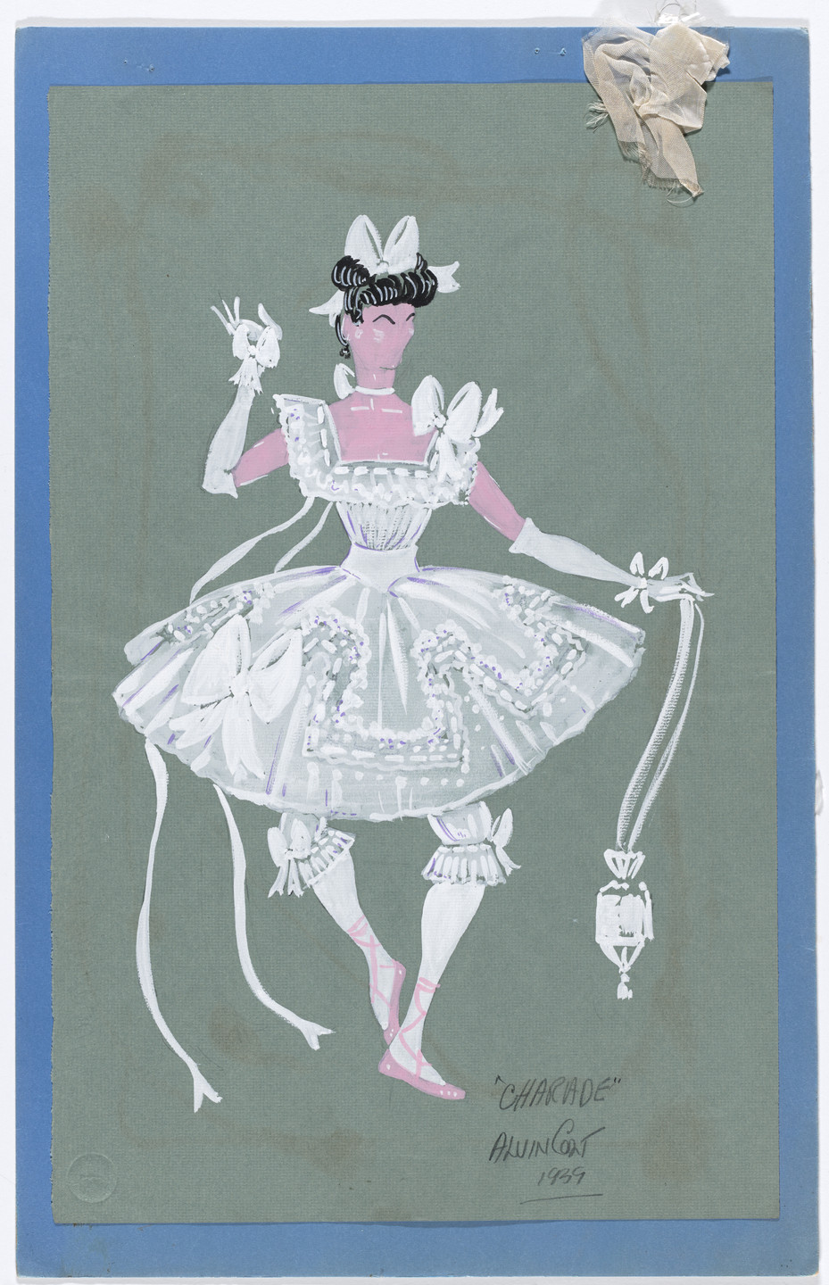 Alvin Colt. Costume design for the ballet Charade (or The Debutante ...