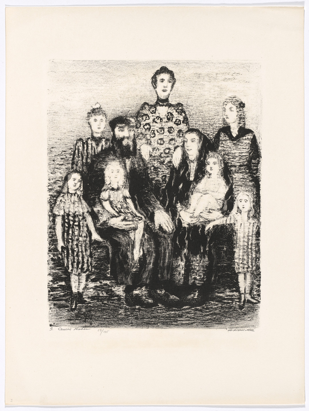 Anatoli Lvovich Kaplan. Tevia's Family from Tevia the Milkman, Volume I ...