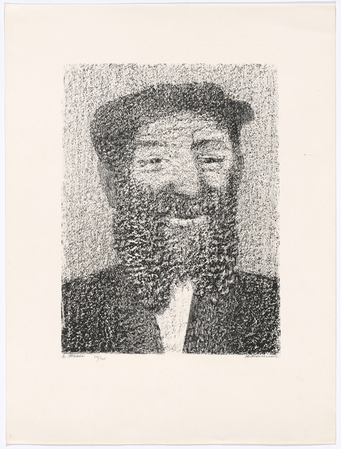 Anatoli Lvovich Kaplan. Portrait of Tevia from Tevia the Milkman ...