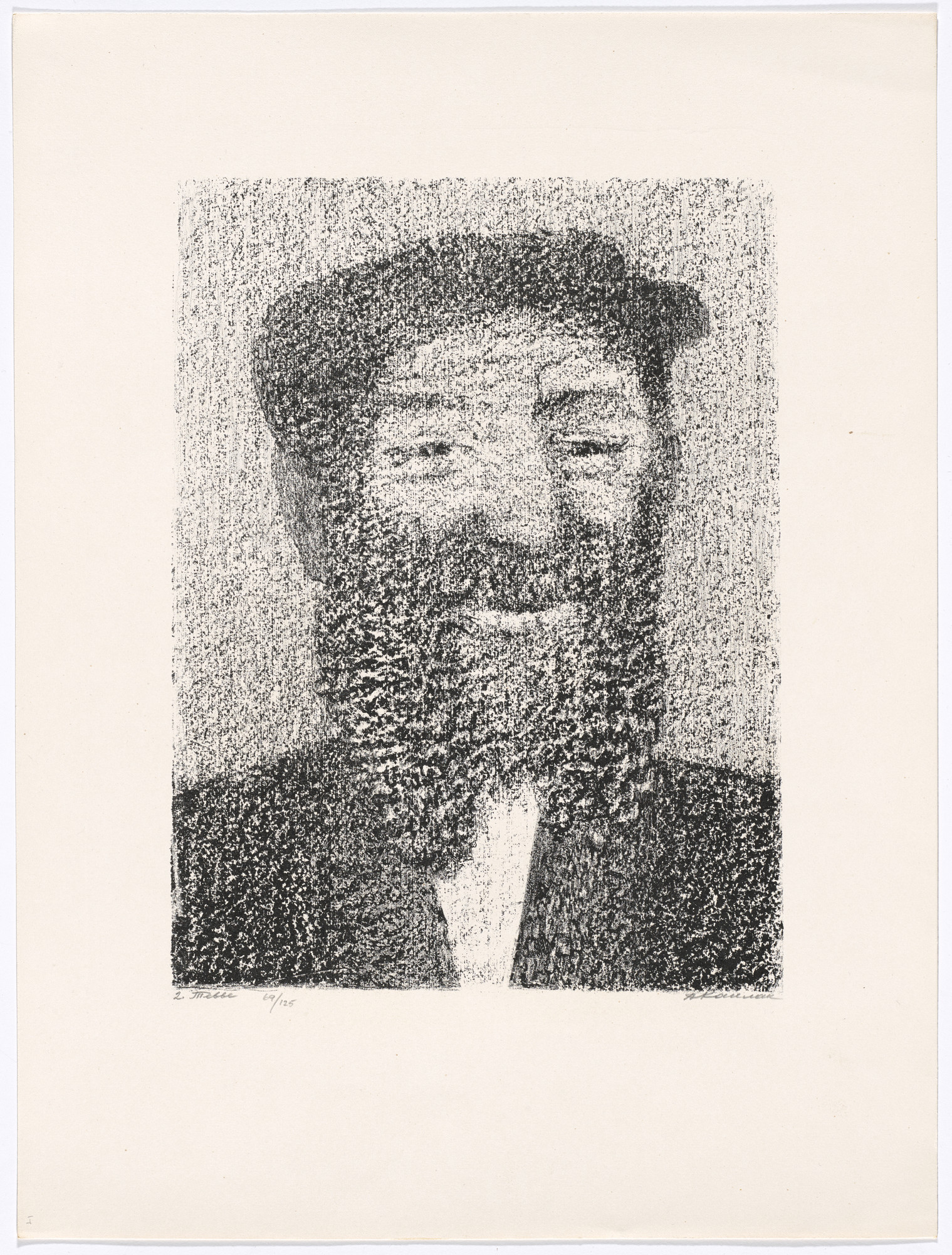 Anatoli Lvovich Kaplan. Portrait of Tevia from Tevia the Milkman ...