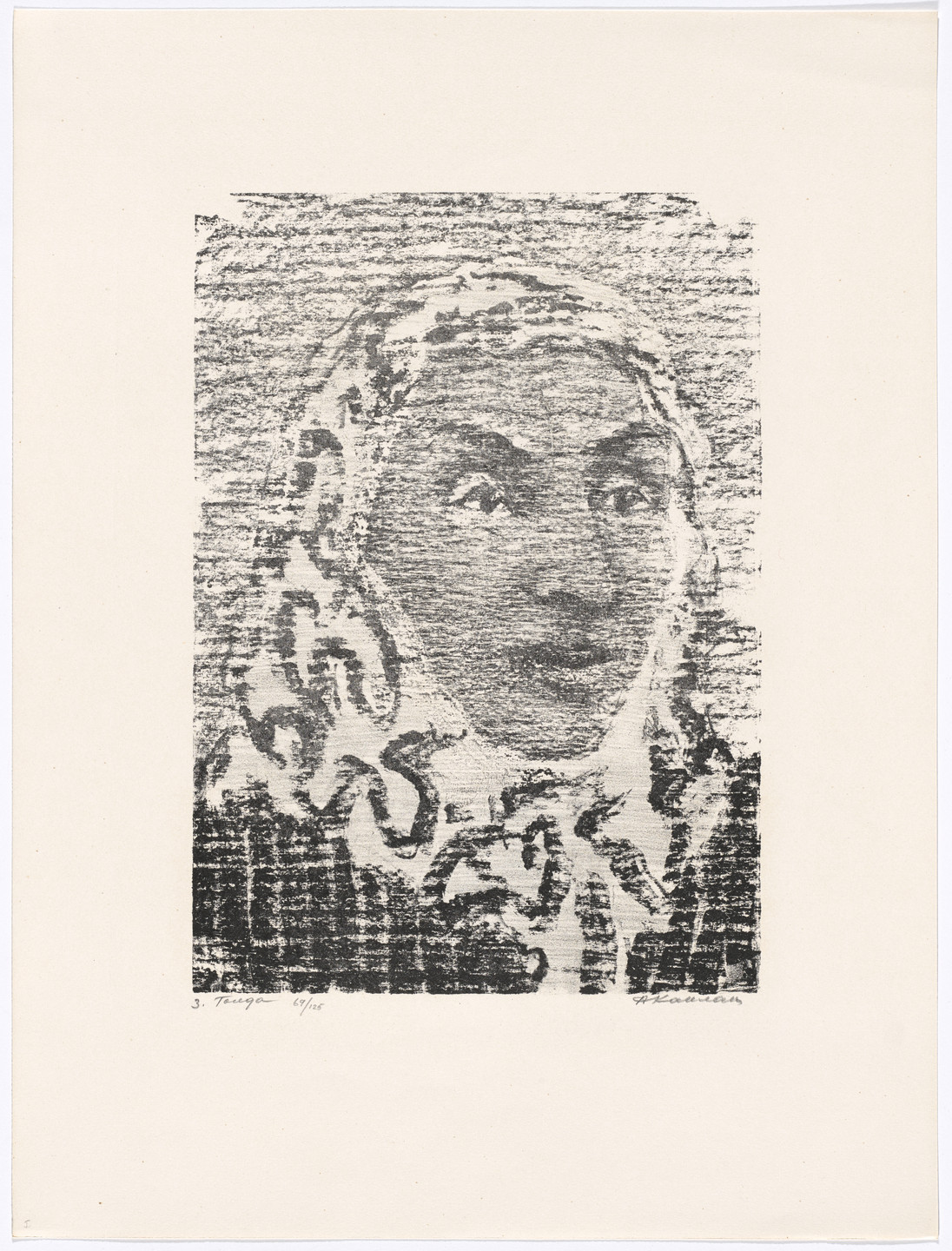 Anatoli Lvovich Kaplan. Portrait of Golda (Tevia's Wife) from Tevia the ...