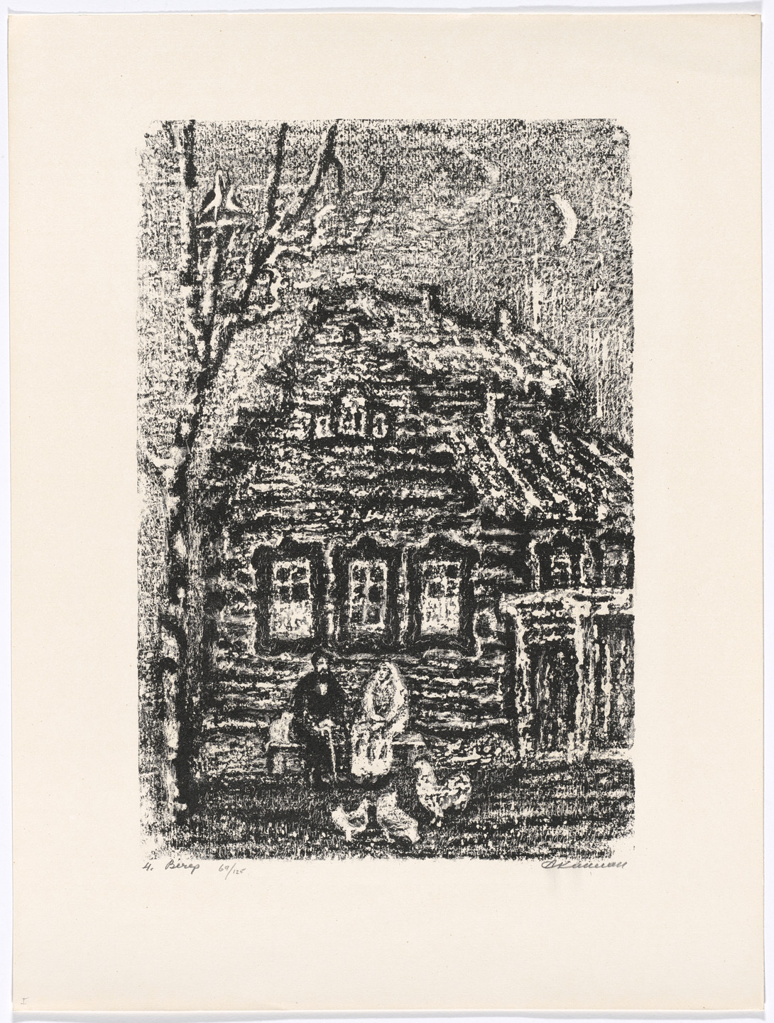 Anatoli Lvovich Kaplan. Evening (Tevia's House) from Tevia the Milkman ...