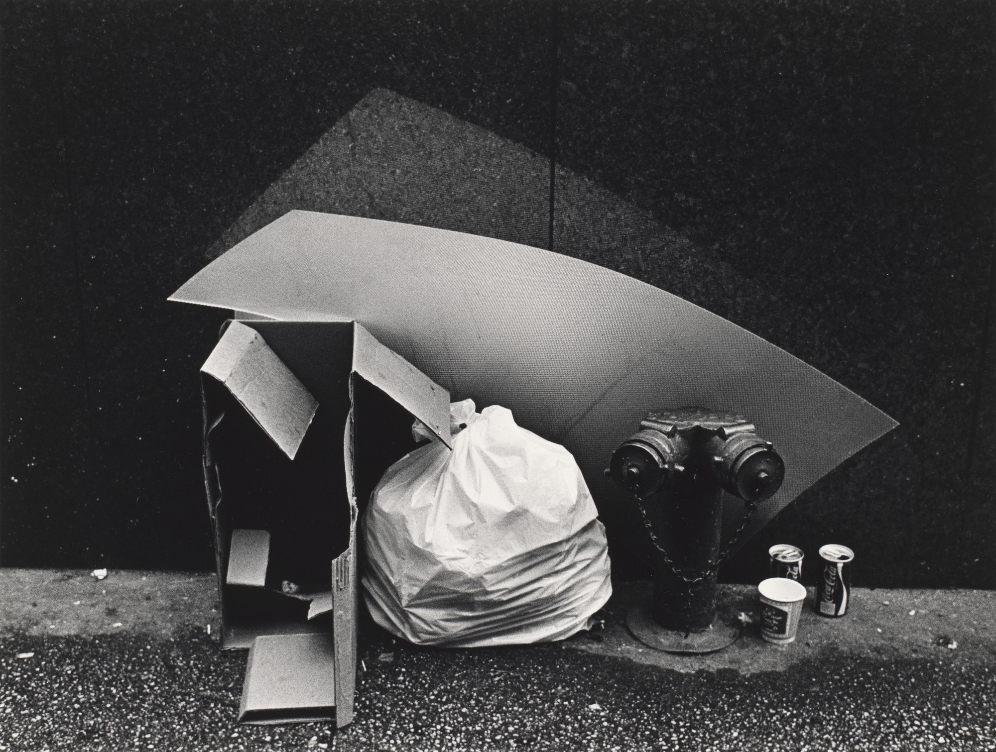 John Gutmann. Garbage Installation, New York City. 1978 | MoMA