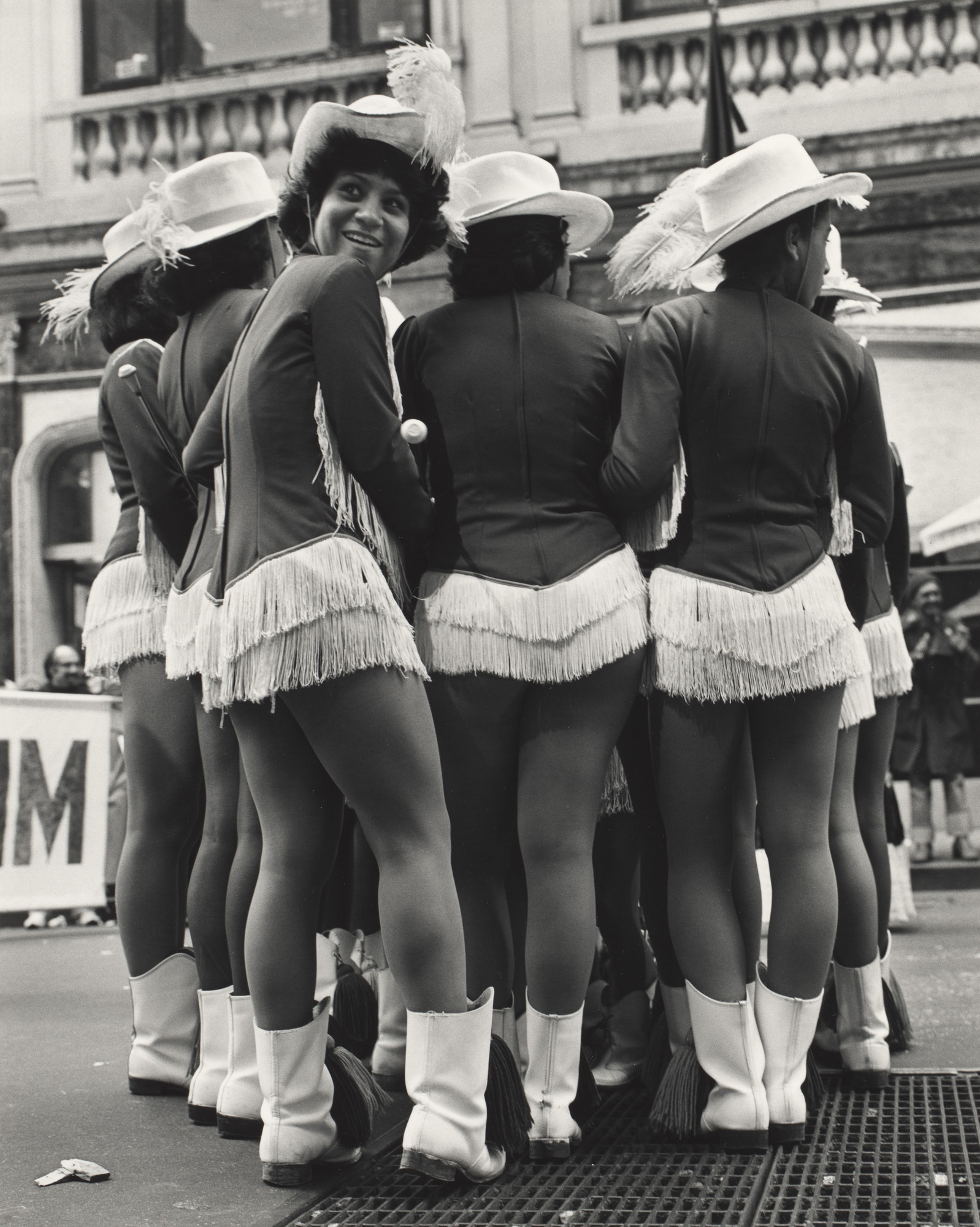 John Gutmann. Drill Team of Puerto Rican Cowgirls Waiting for Fifth ...