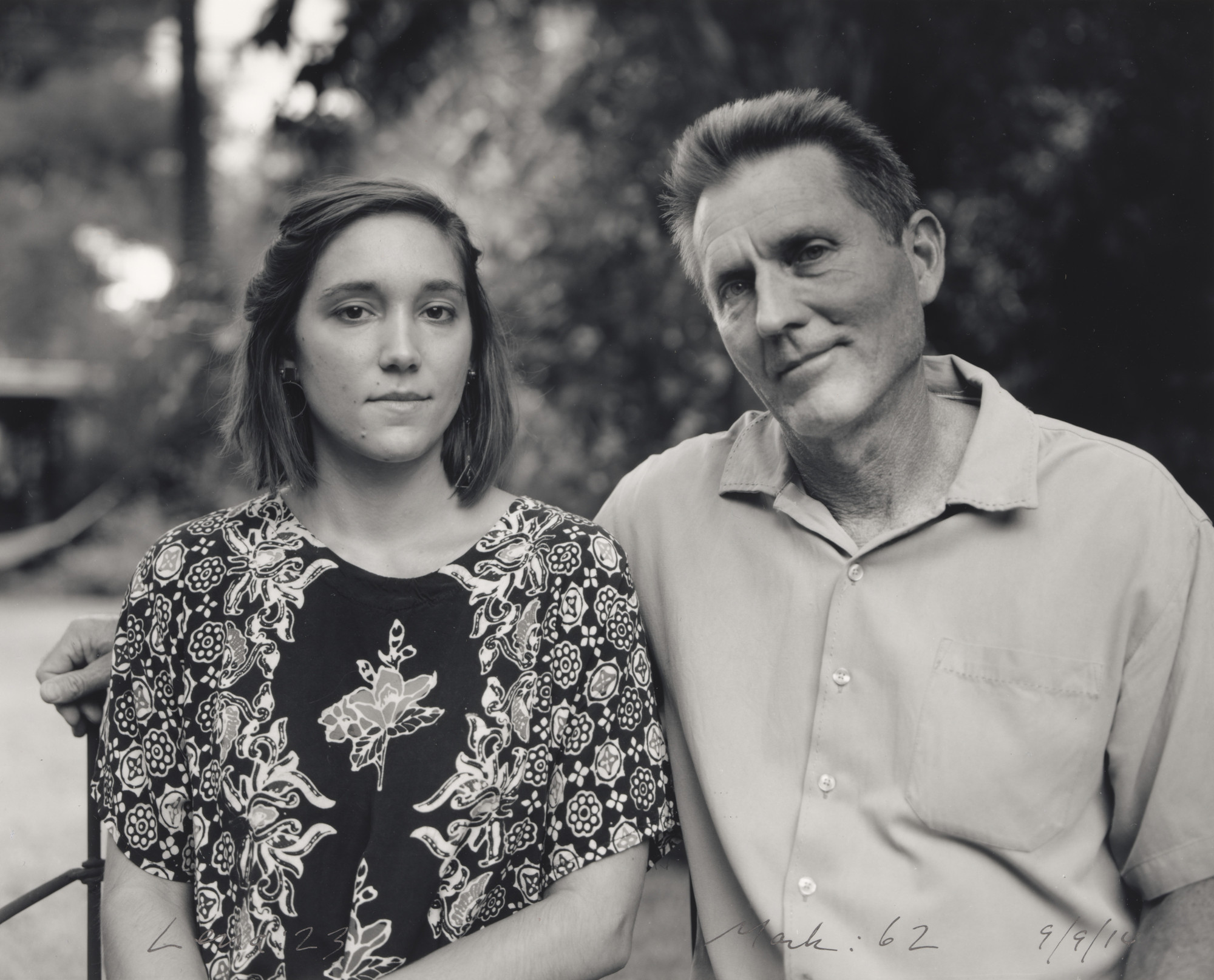 Mark Klett. Lena: 23, Mark: 62. September 9, 2014 | MoMA