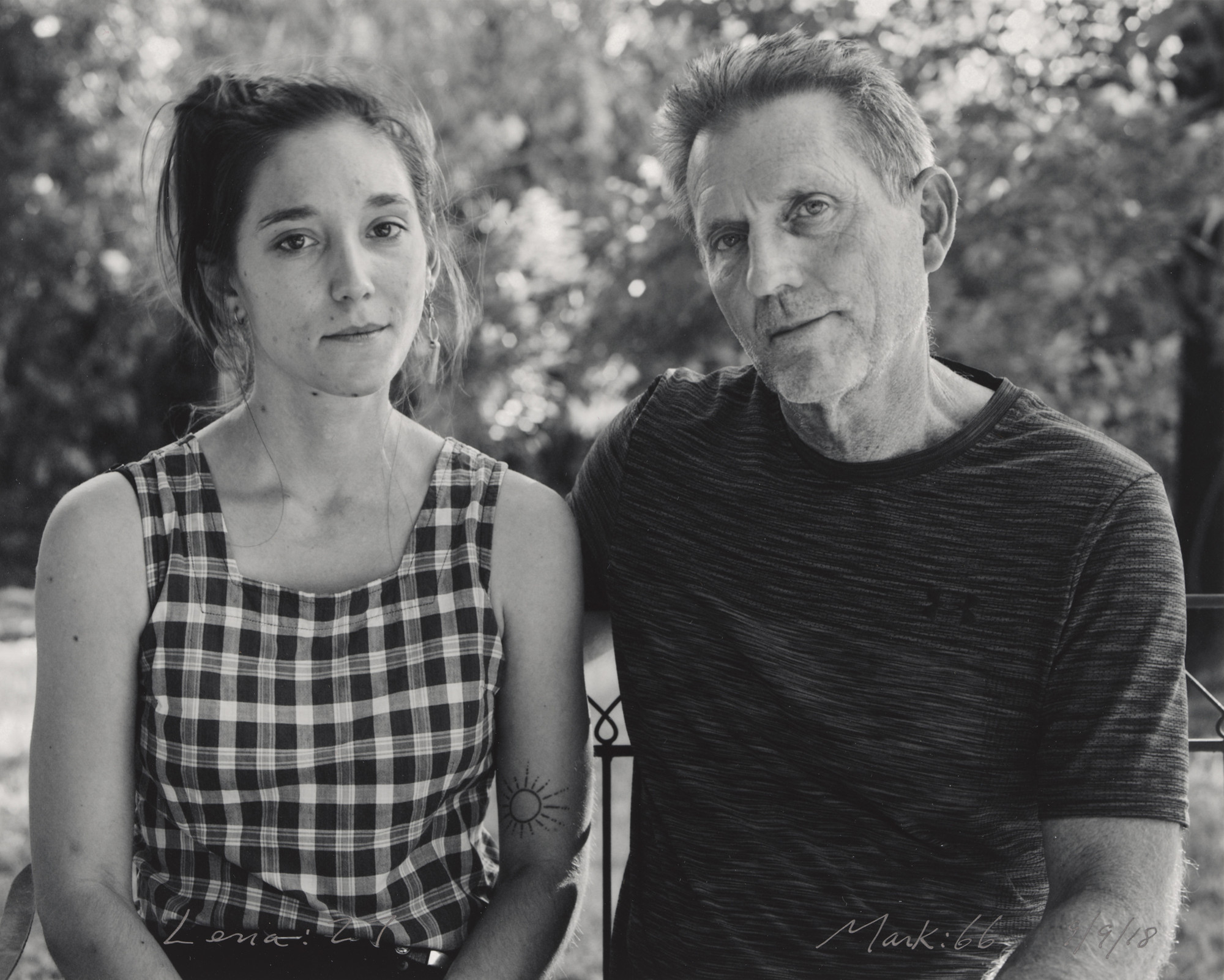 Mark Klett. Lena: 27, Mark: 66. September 9, 2018 | MoMA