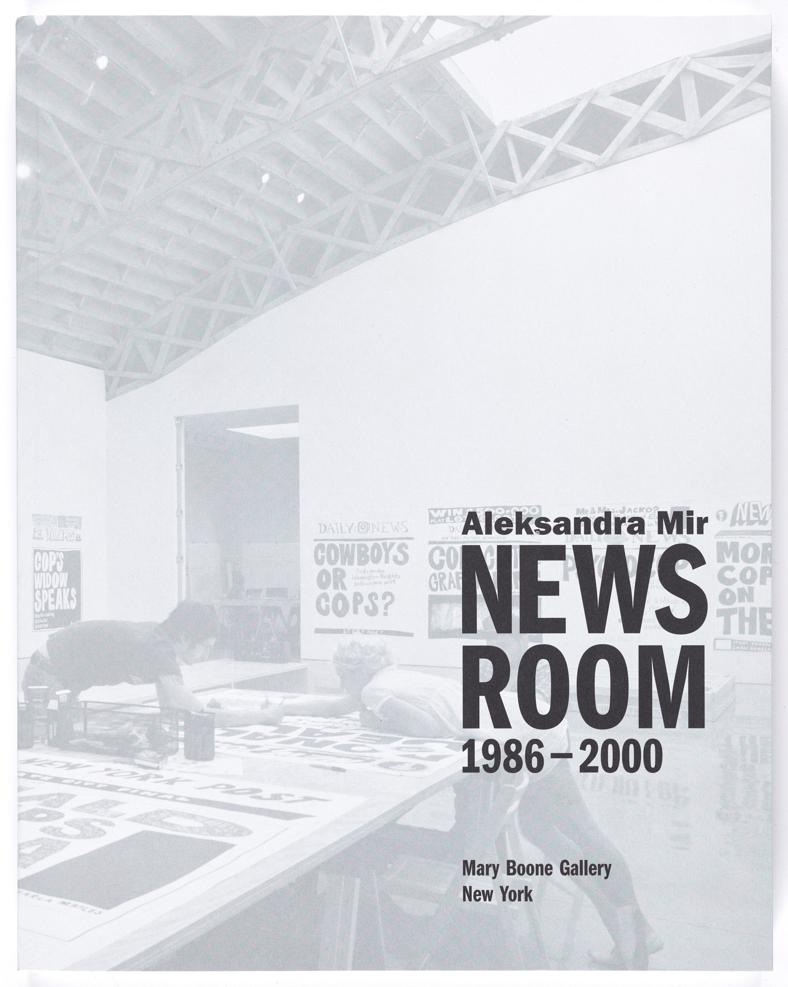 Aleksandra Mir. Newsroom 1986–2000. 2007 | MoMA
