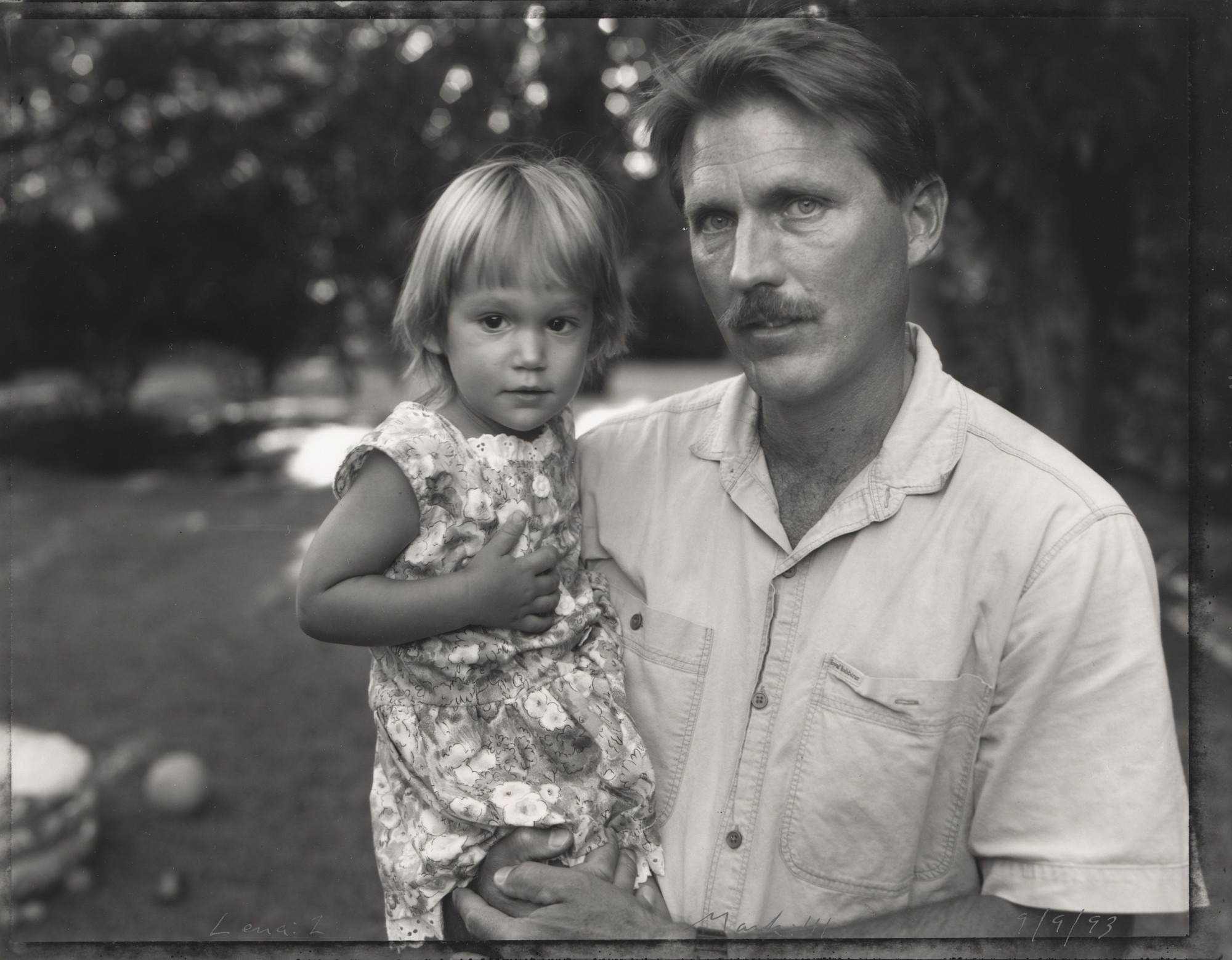 Mark Klett. Lena: 2, Mark: 41. September 9, 1993 | MoMA