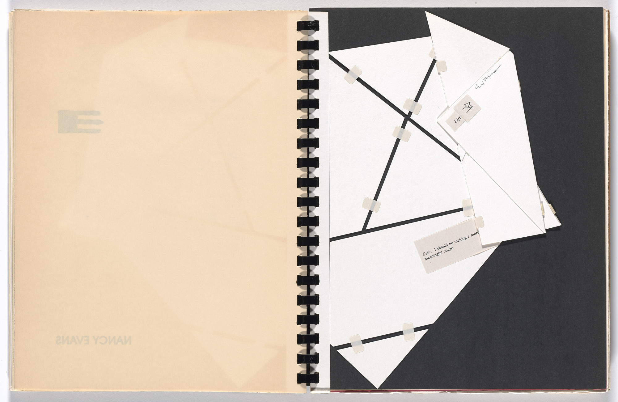 Nancy Evans. Guilt: I Should Be Making a More Meaningful Image (folios ...