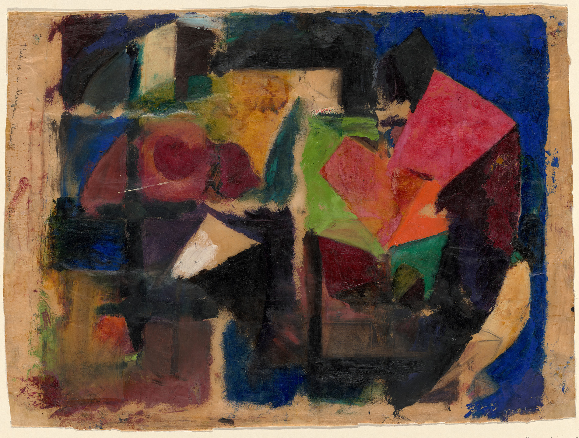 Morgan Russell. Study in Transparency. c. 1922 | MoMA