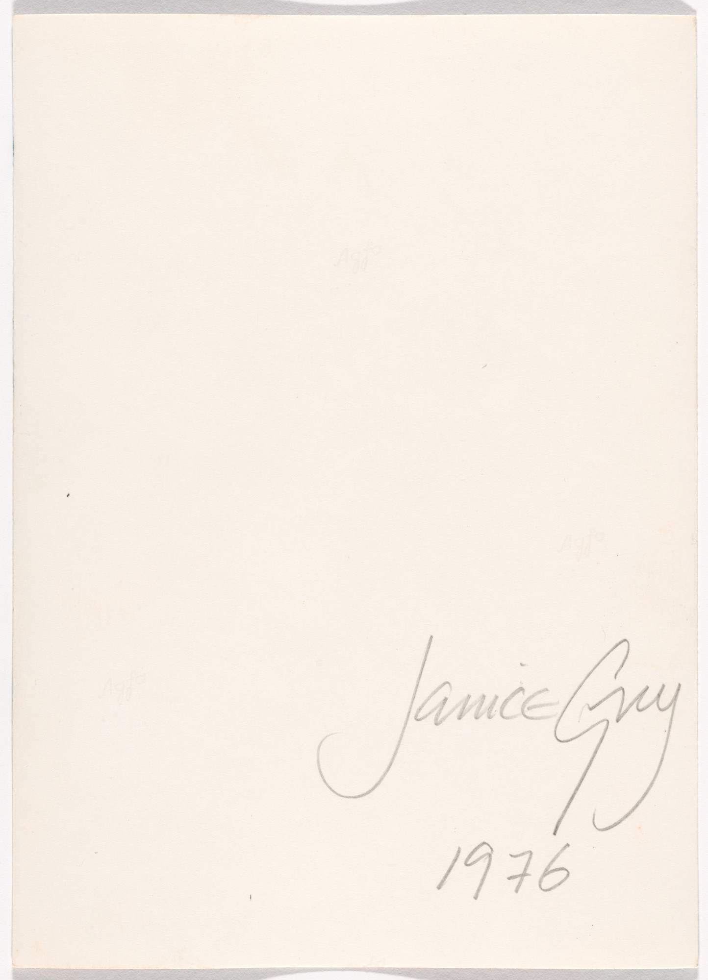 Janice Guy. Untitled. 1976 | MoMA