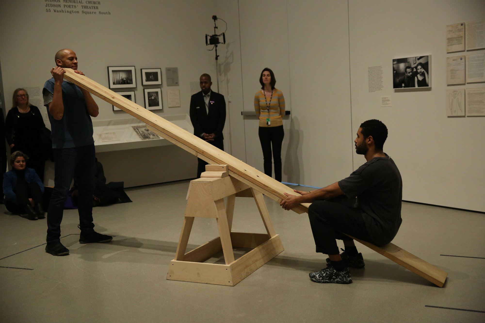 Simone Forti. See Saw. 1960 | MoMA