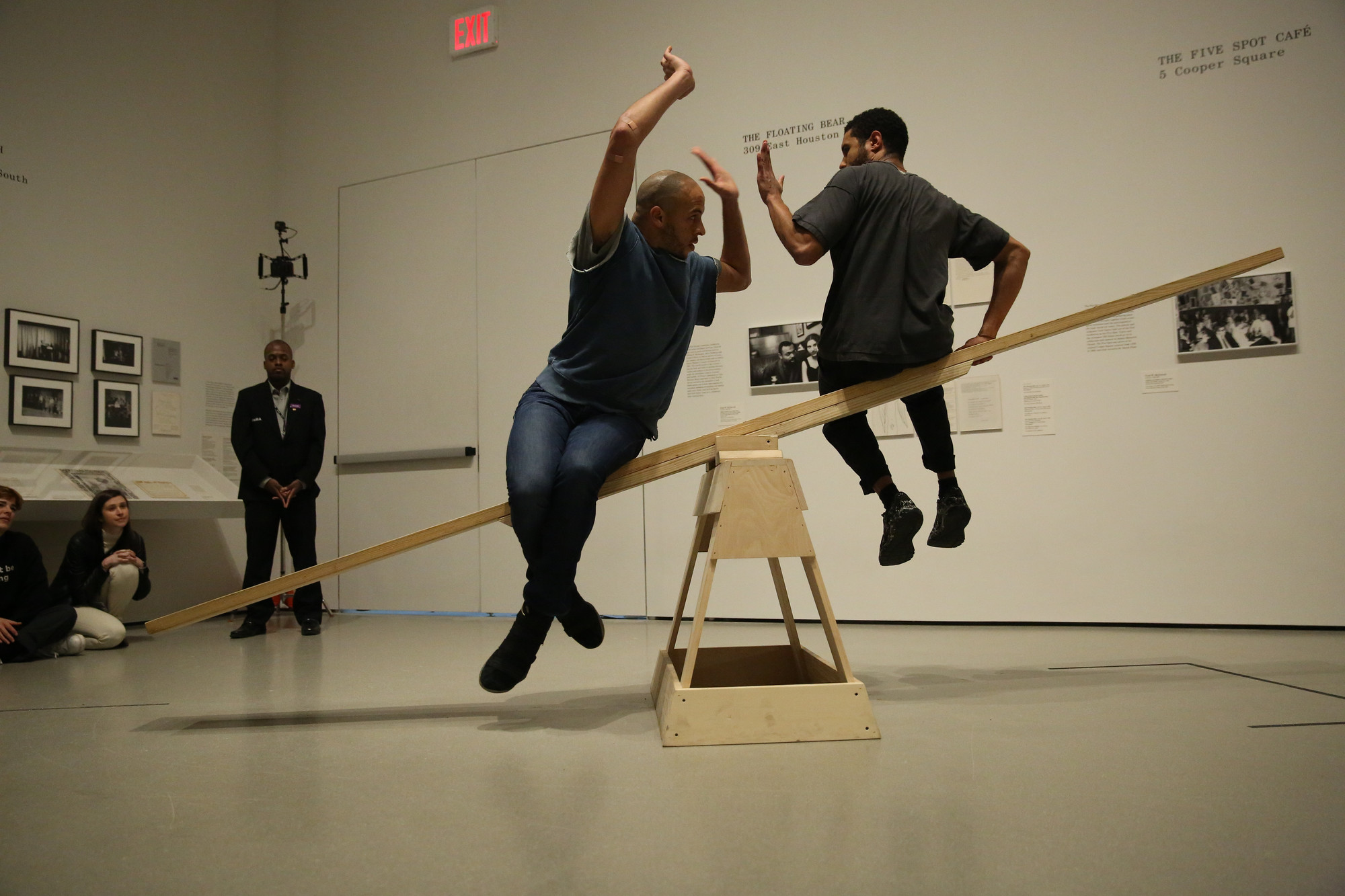 Simone Forti. See Saw. 1960 | MoMA