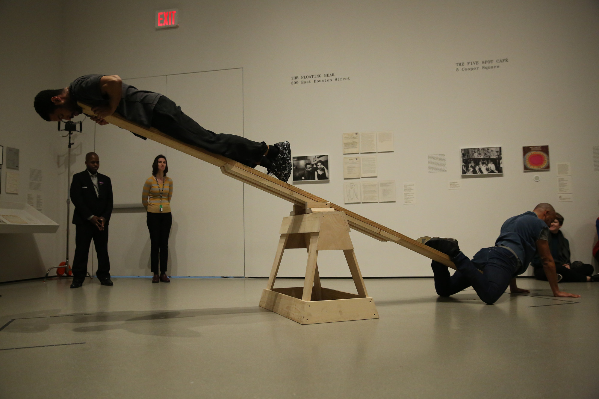 Simone Forti. See Saw. 1960 | MoMA