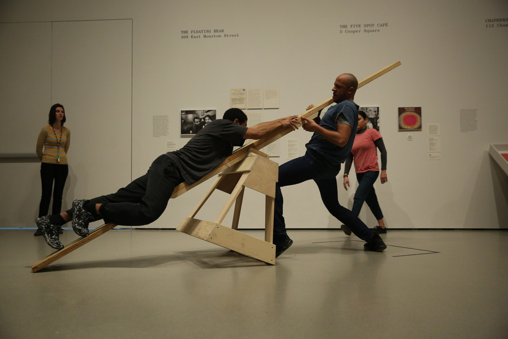 Simone Forti. See Saw. 1960 | MoMA