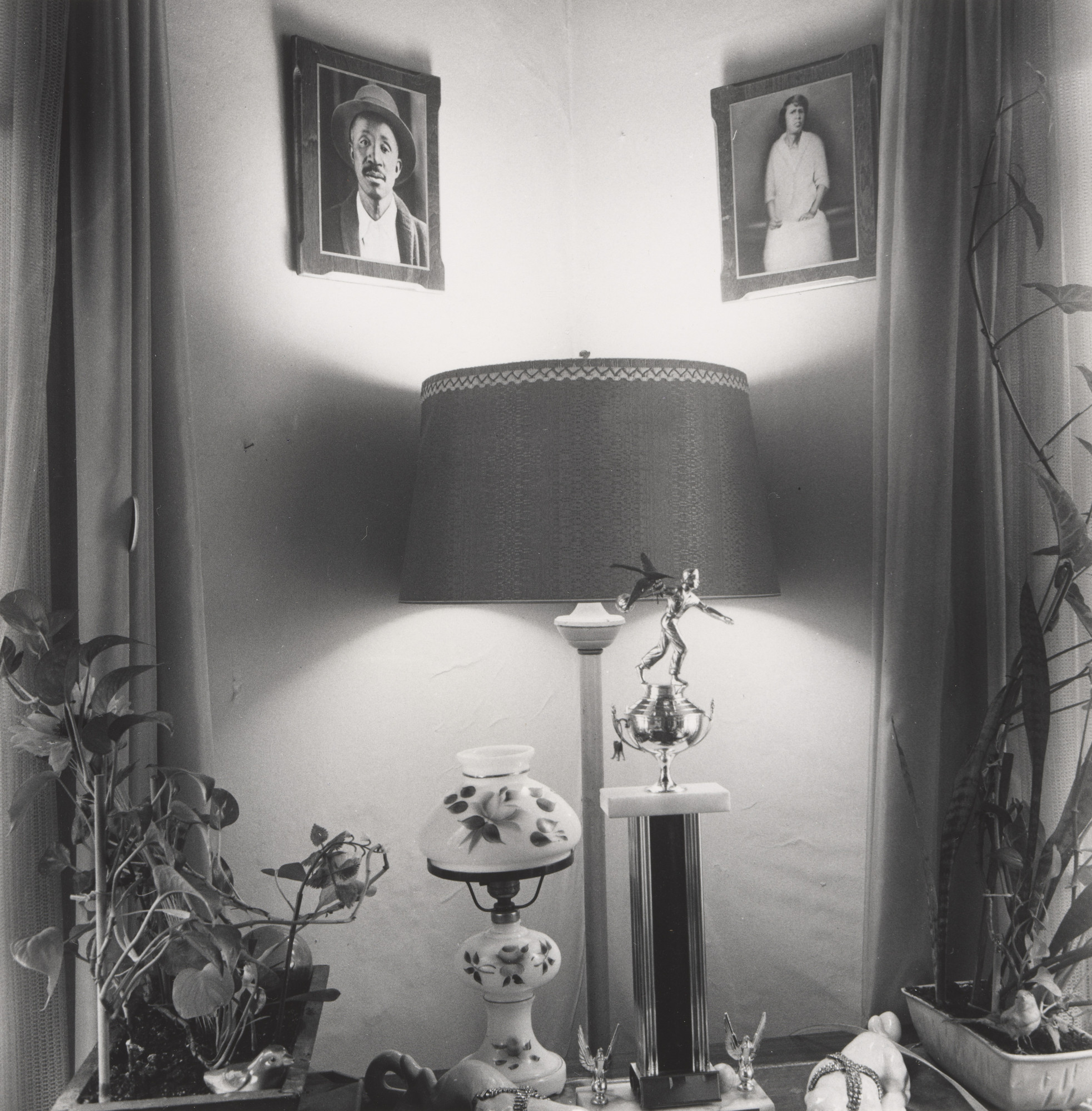 Joanne Leonard. Corner with Portraits and Trophy, Corean's Home, West ...