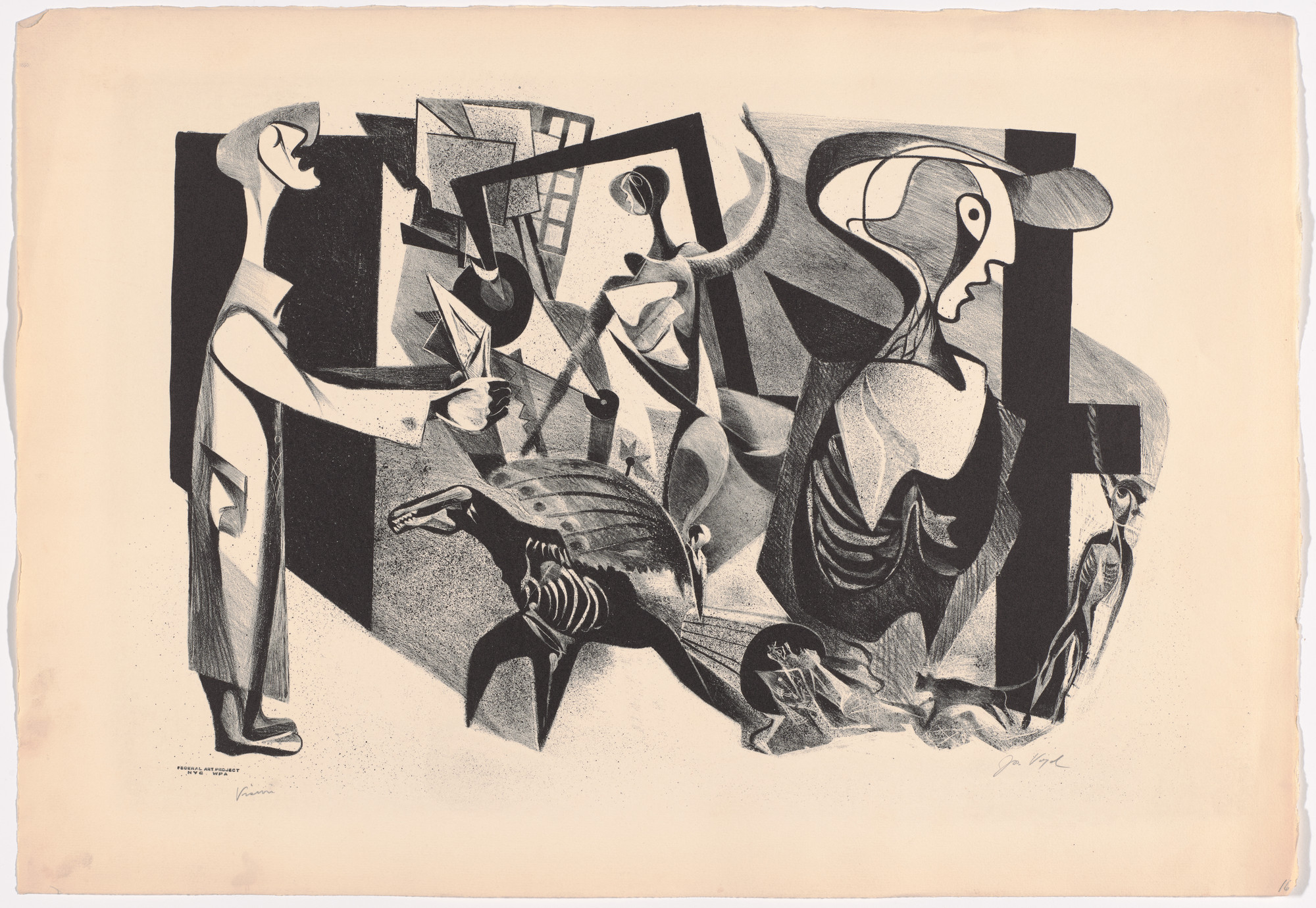 Joseph Vogel. Vision. c.1935–43 | MoMA