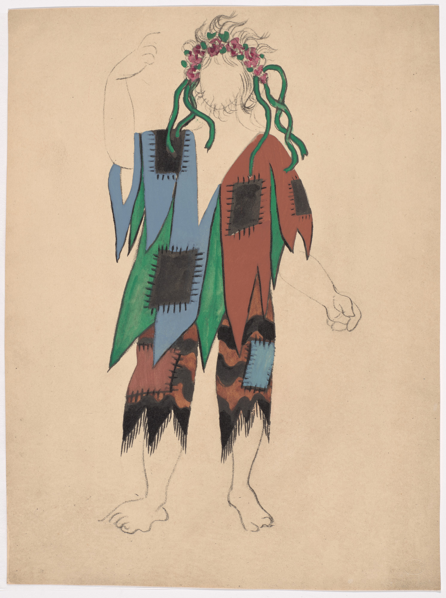 Pablo Picasso. Costume design for the ballet Le Tricorne. 1920 | MoMA