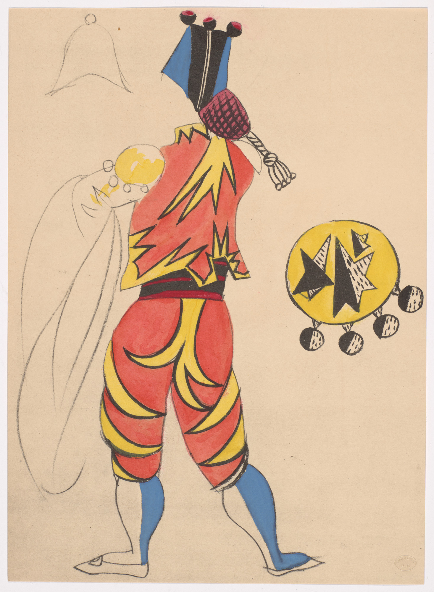 Pablo Picasso. Costume design for the ballet Le Tricorne. 1920 | MoMA