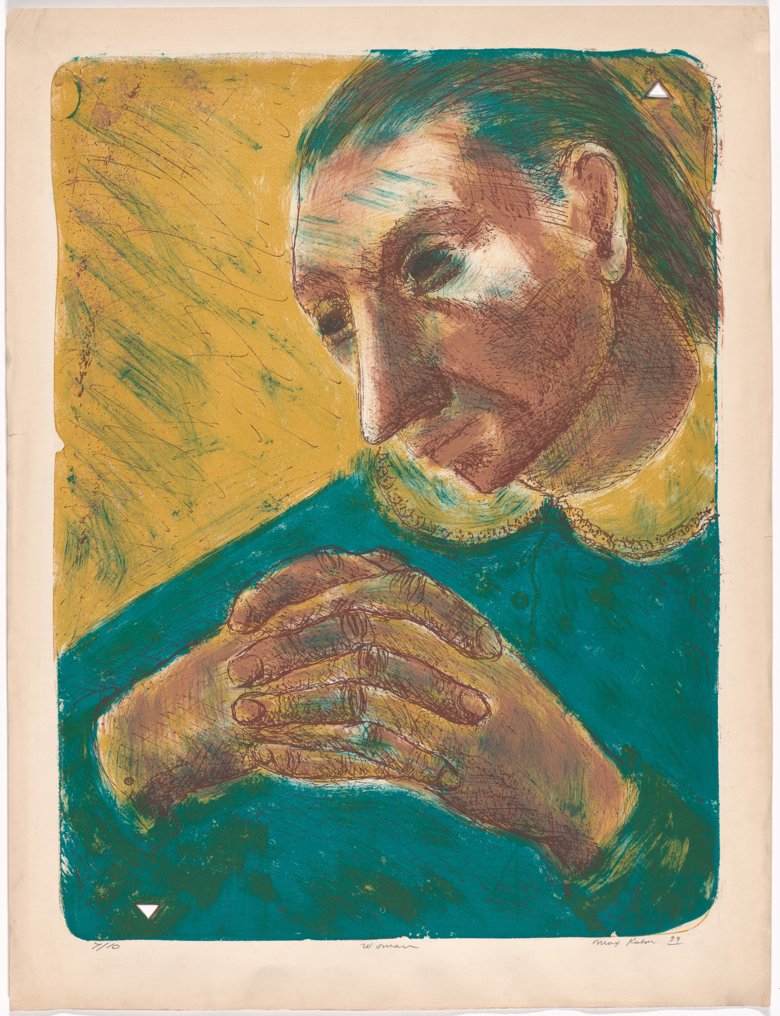 Max Kahn. Woman. 1939 | MoMA