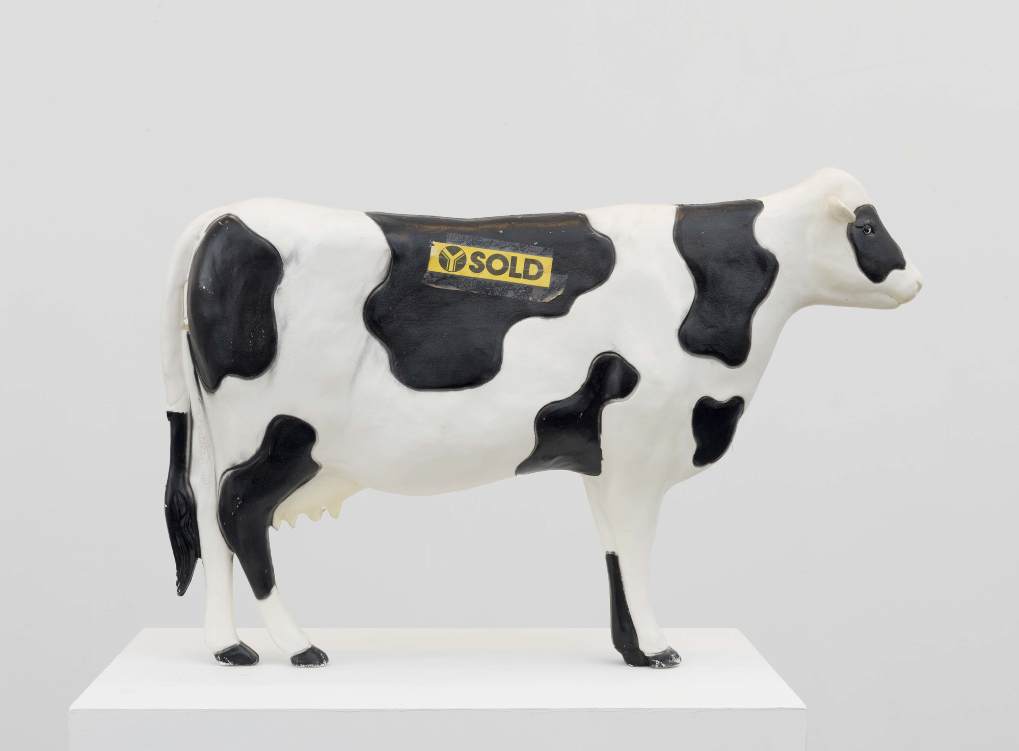 Pope.L. Black Domestic a.k.a. Cow Commercial. 1994 | MoMA