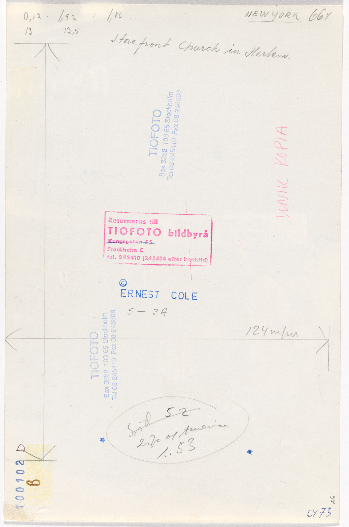Ernest Cole. Untitled. c. 1970 | MoMA