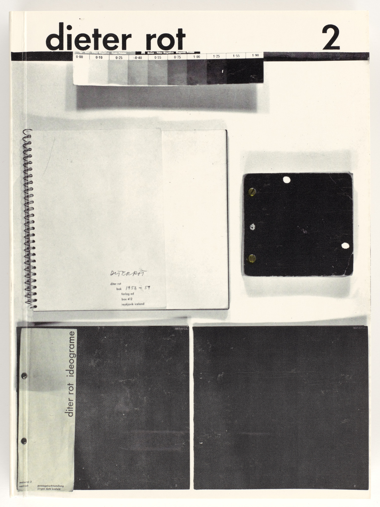 Dieter Roth. Collected Works, Volume 2: Ideograms: bok 1956-59 ...