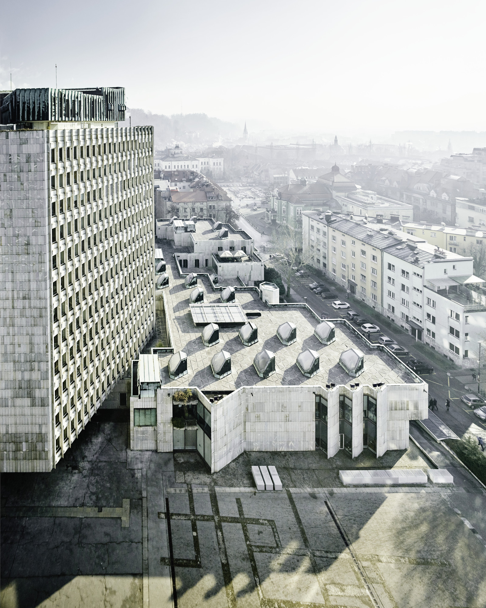 Valentin Jeck, Edvard Ravnikar. Revolution Square (today Republic ...
